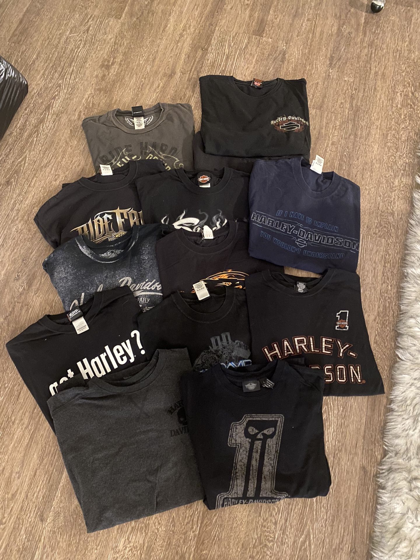 13 Large Used Authentic Harley-Davidson Shirts for Sale in Bothell, WA ...