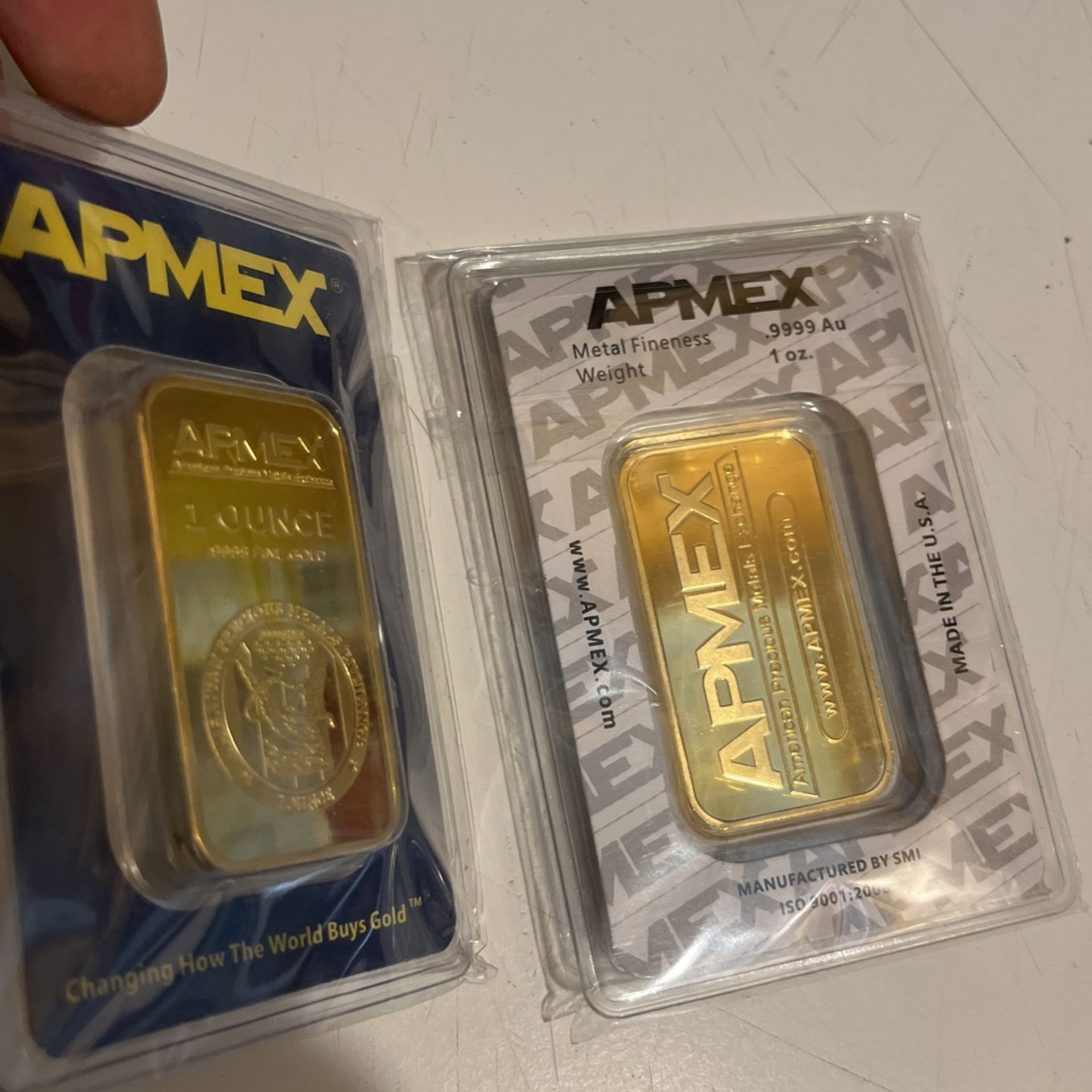 1 oz Gold Bar - APMEX - Sealed Assay - .9999 FINE GOLD for Sale in ...