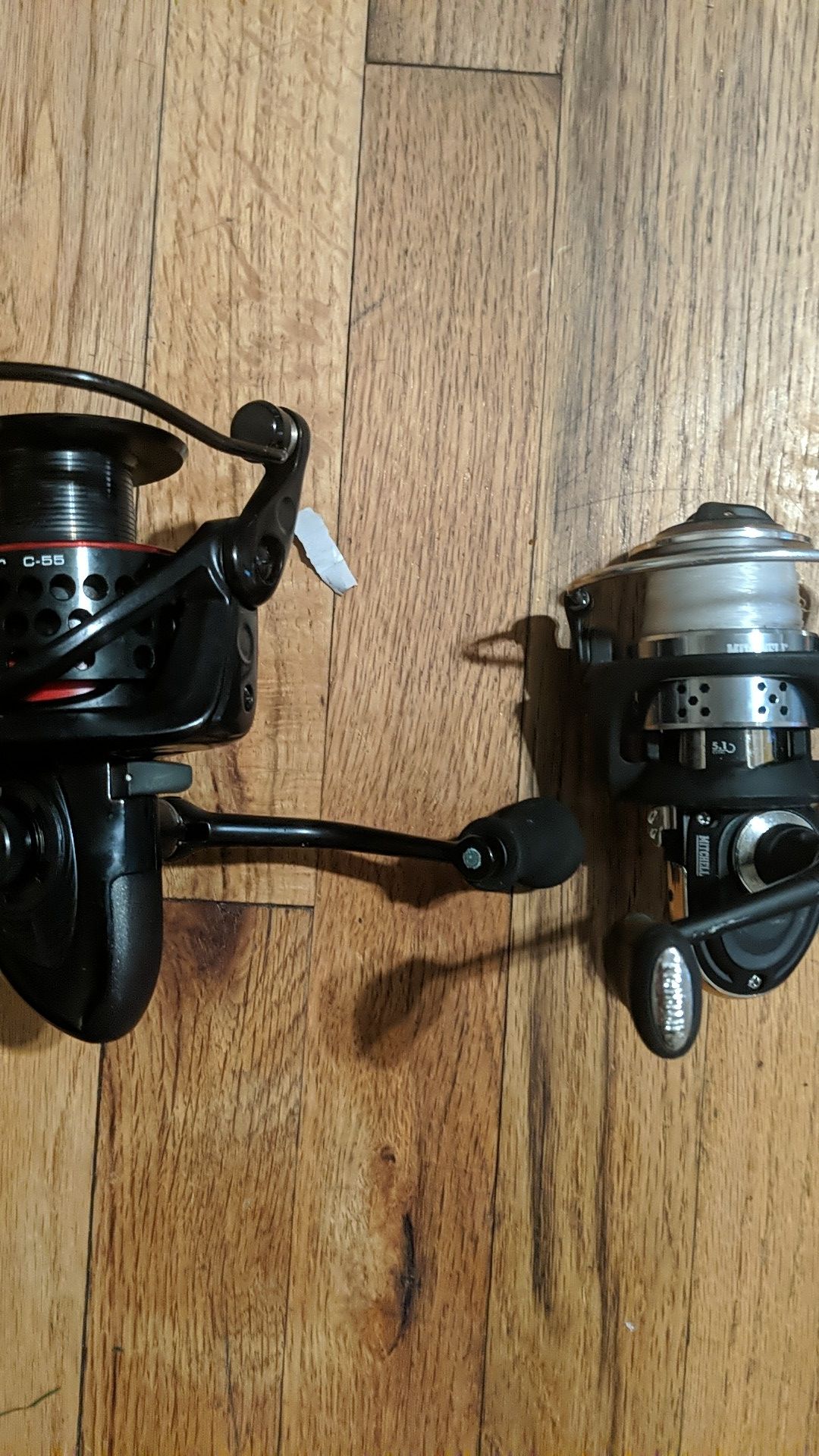 Competitor rod + okuma ceymar c 55 reel daiwa rod + Mitchell reel for ...