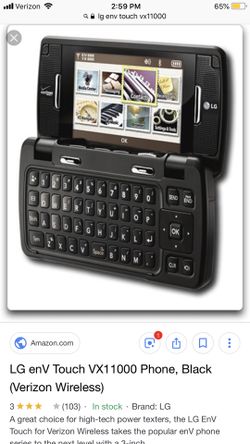 Envy Touch Phone