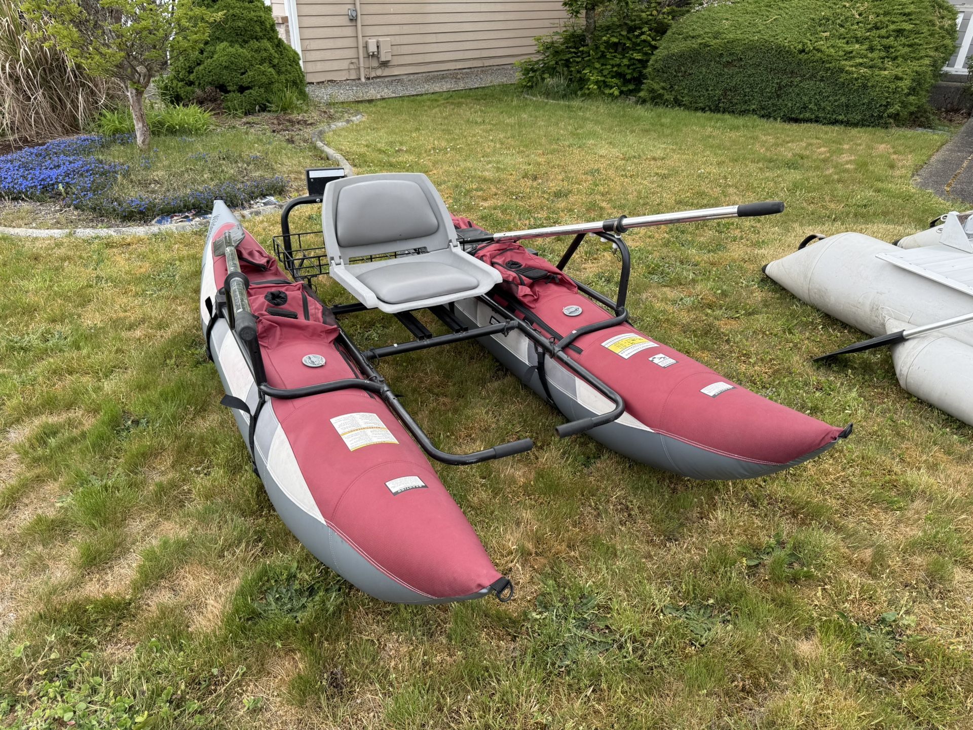 1 Person Inflatable Pontoon Boat for Sale in Sumner, WA - OfferUp