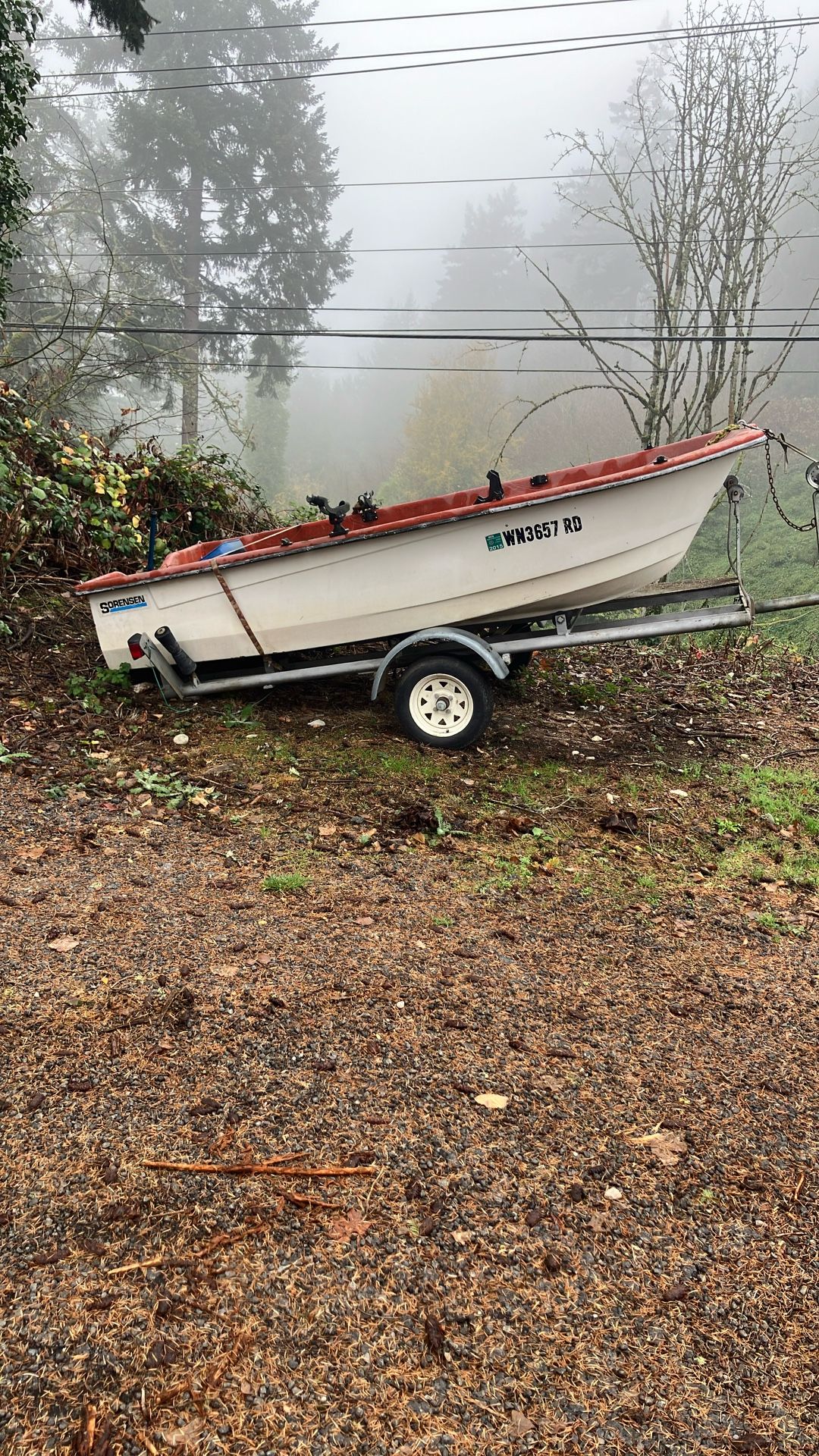 12’ Sorensen Fiberglass Boat for Sale in Edgewood, WA - OfferUp