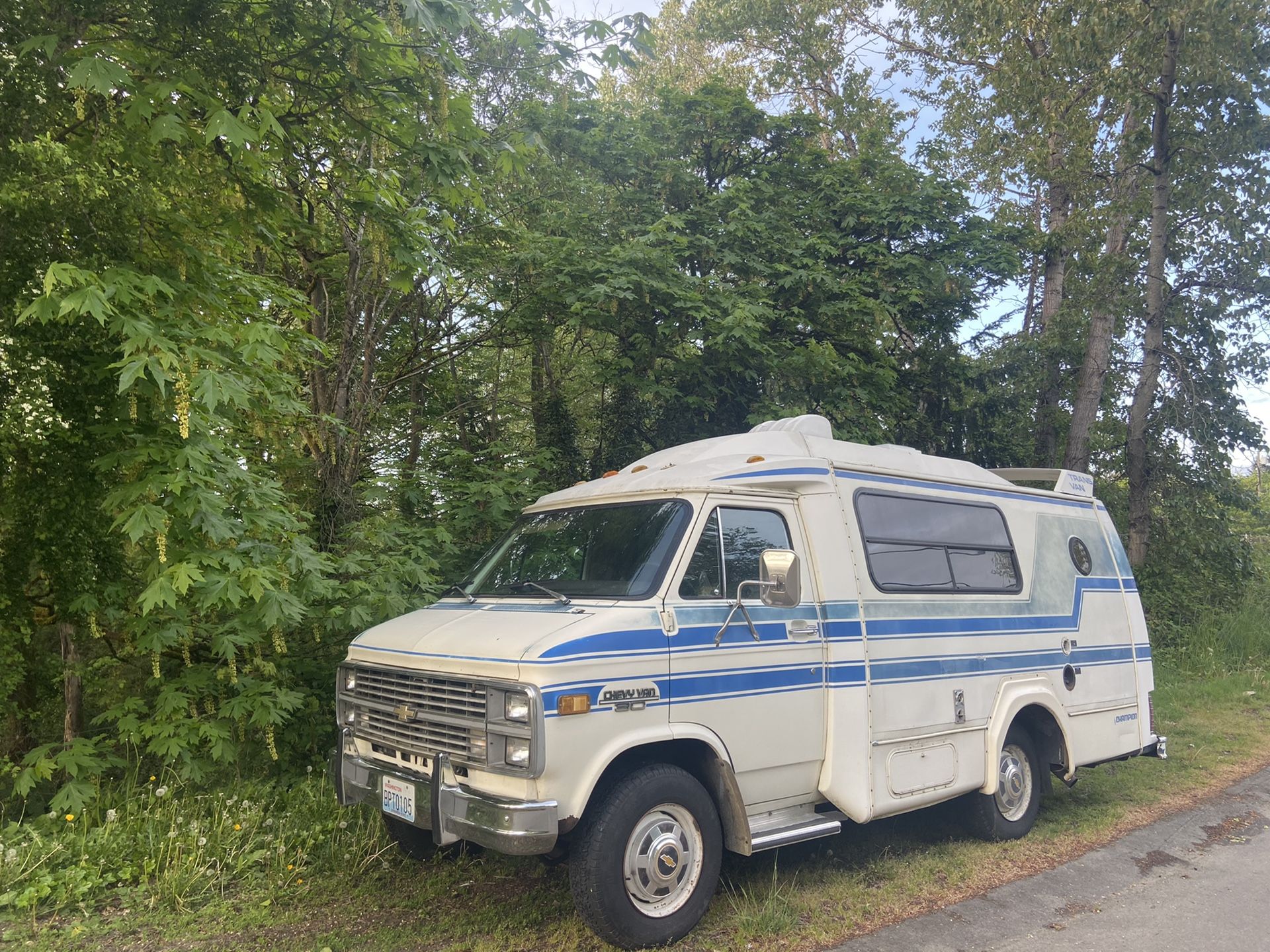 1985 champion TranStar Motorhome Rv Camper van low miles must go today ...