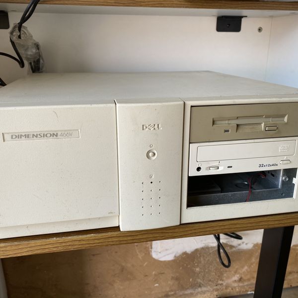 vintage-dell-dimension-466v-computer-for-sale-in-denton-tx-offerup