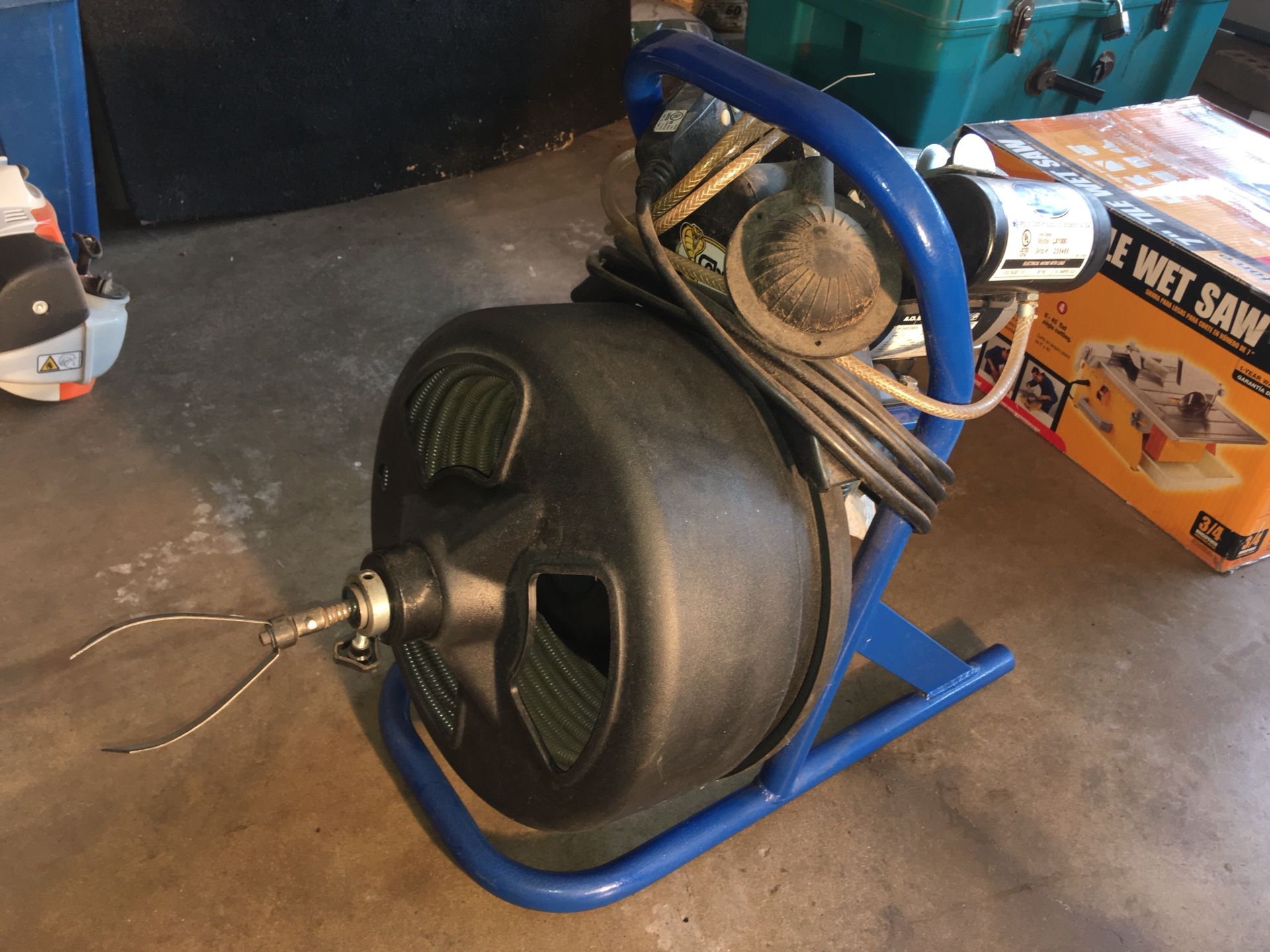 Cobra sewer machine. (Roto-rooter) 100ft. for Sale in Longview, TX ...