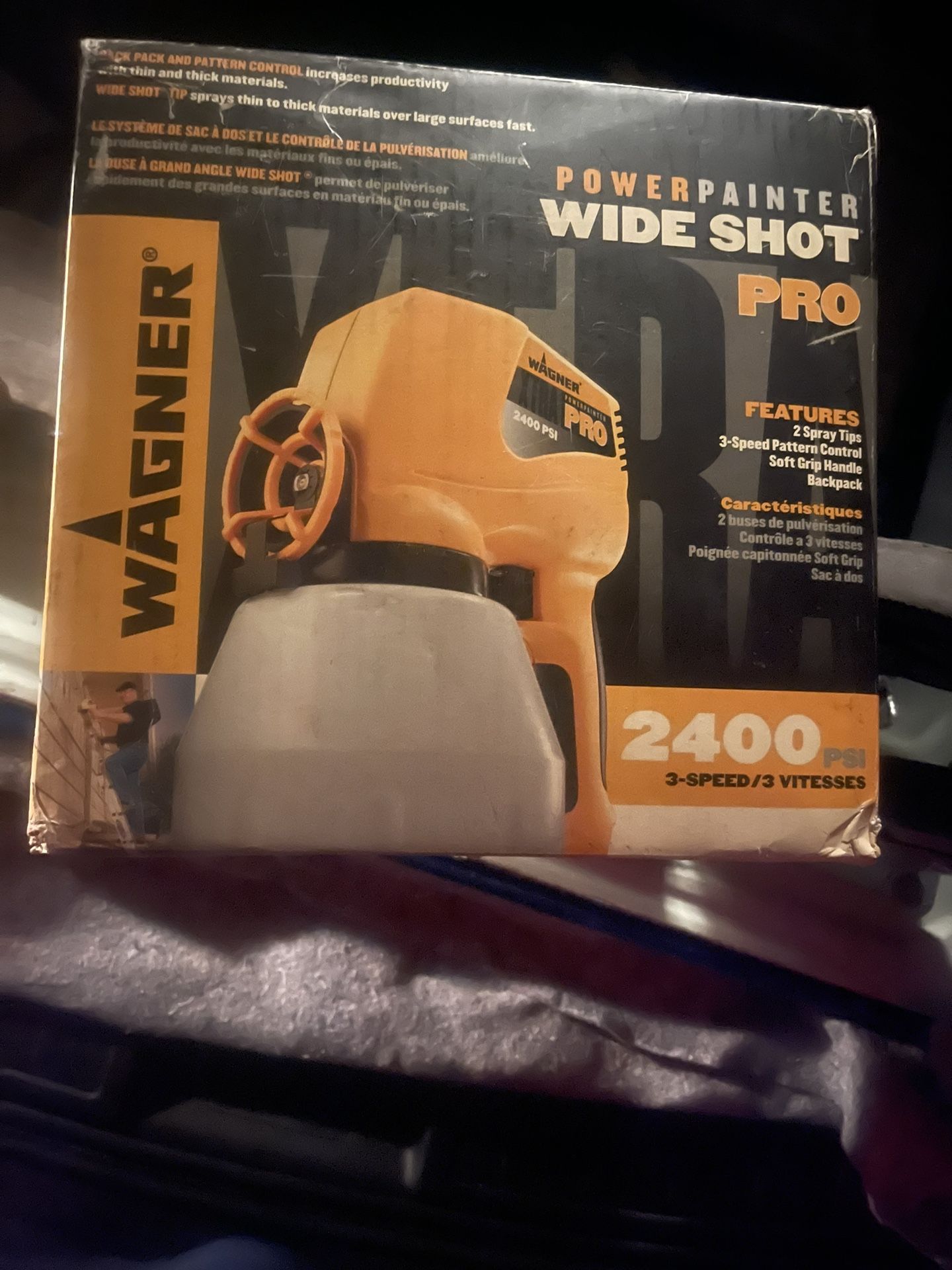 Wagner Power Painter Wide Shot Pro XTRA 2400 PSI 3 Speed Paint Sprayer for Sale in Fort Lauderdale FL OfferUp