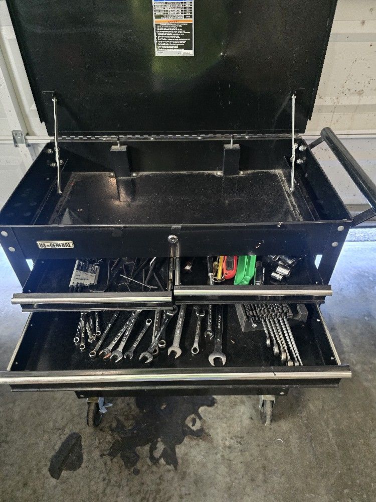 U.S. GENERAL 30 in. 4-Drawer Tech Cart, Black for Sale in Renton, WA ...