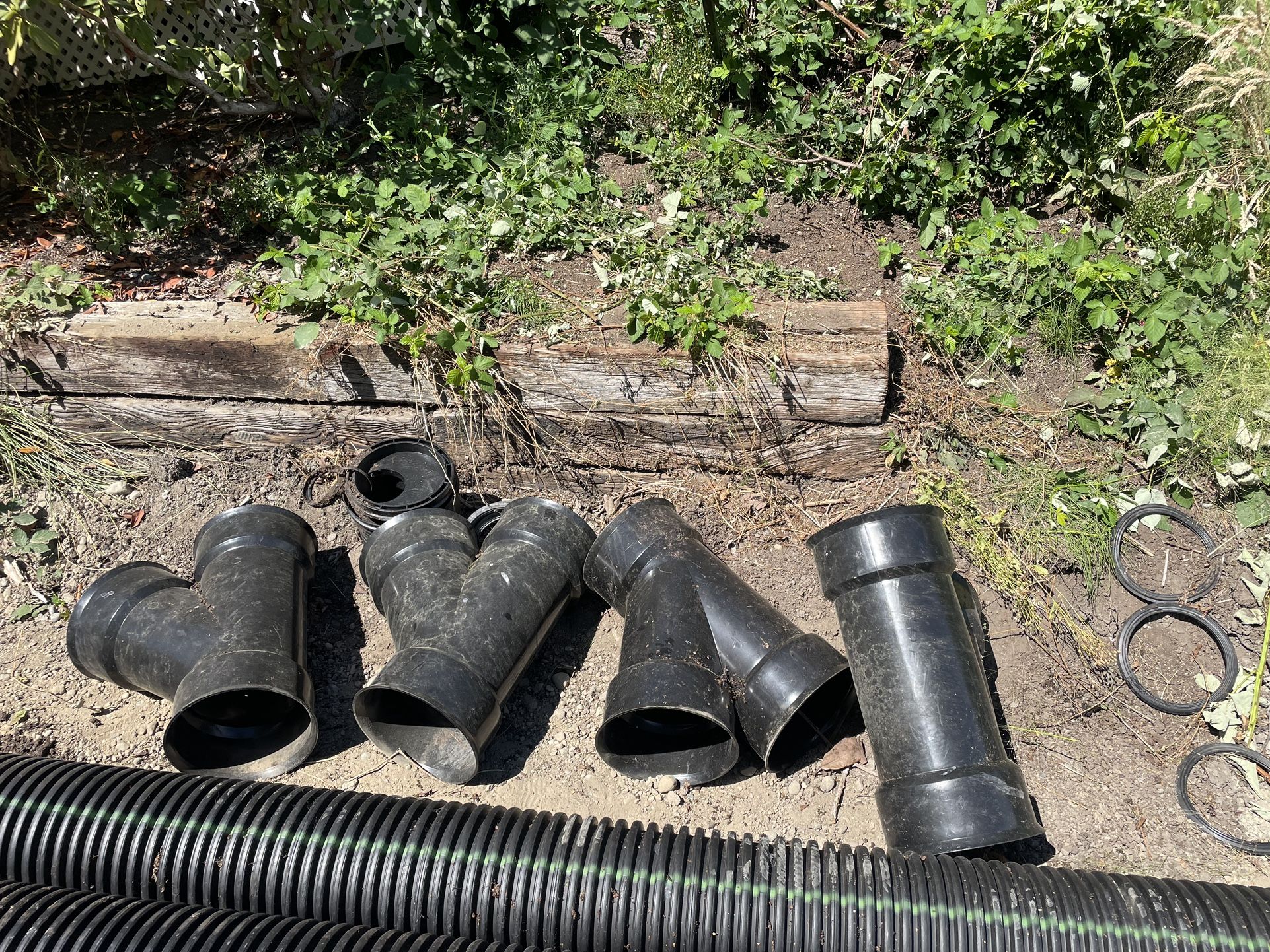 Black Smooth Walled Drain Pipe - 10” for Sale in Grapeview, WA - OfferUp