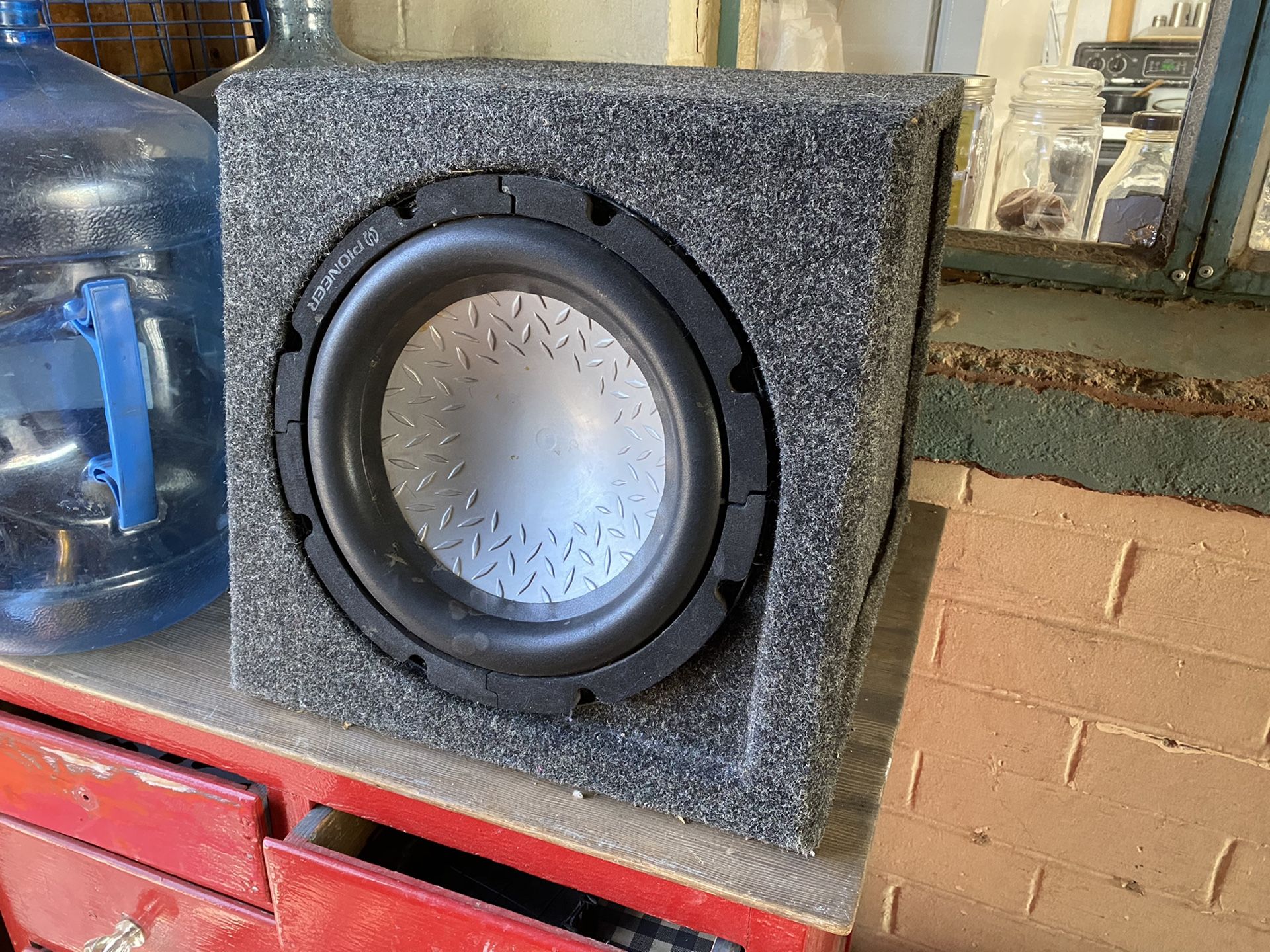 Pioneer 12 inch sub box and amp for Sale in Tucson, AZ - OfferUp