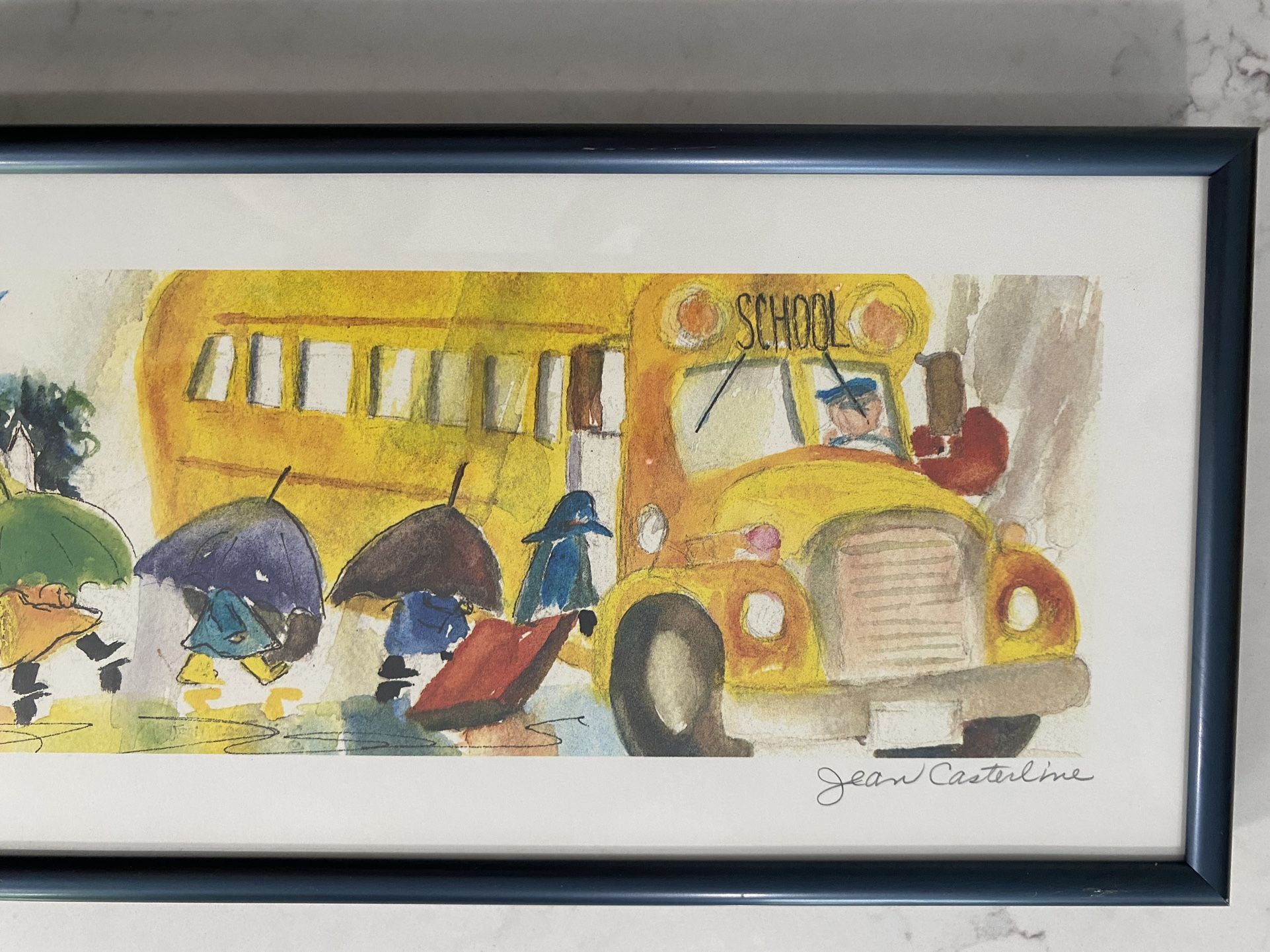 Northwest Artist Jean Casterline Signed Numbered Framed Art Print ...