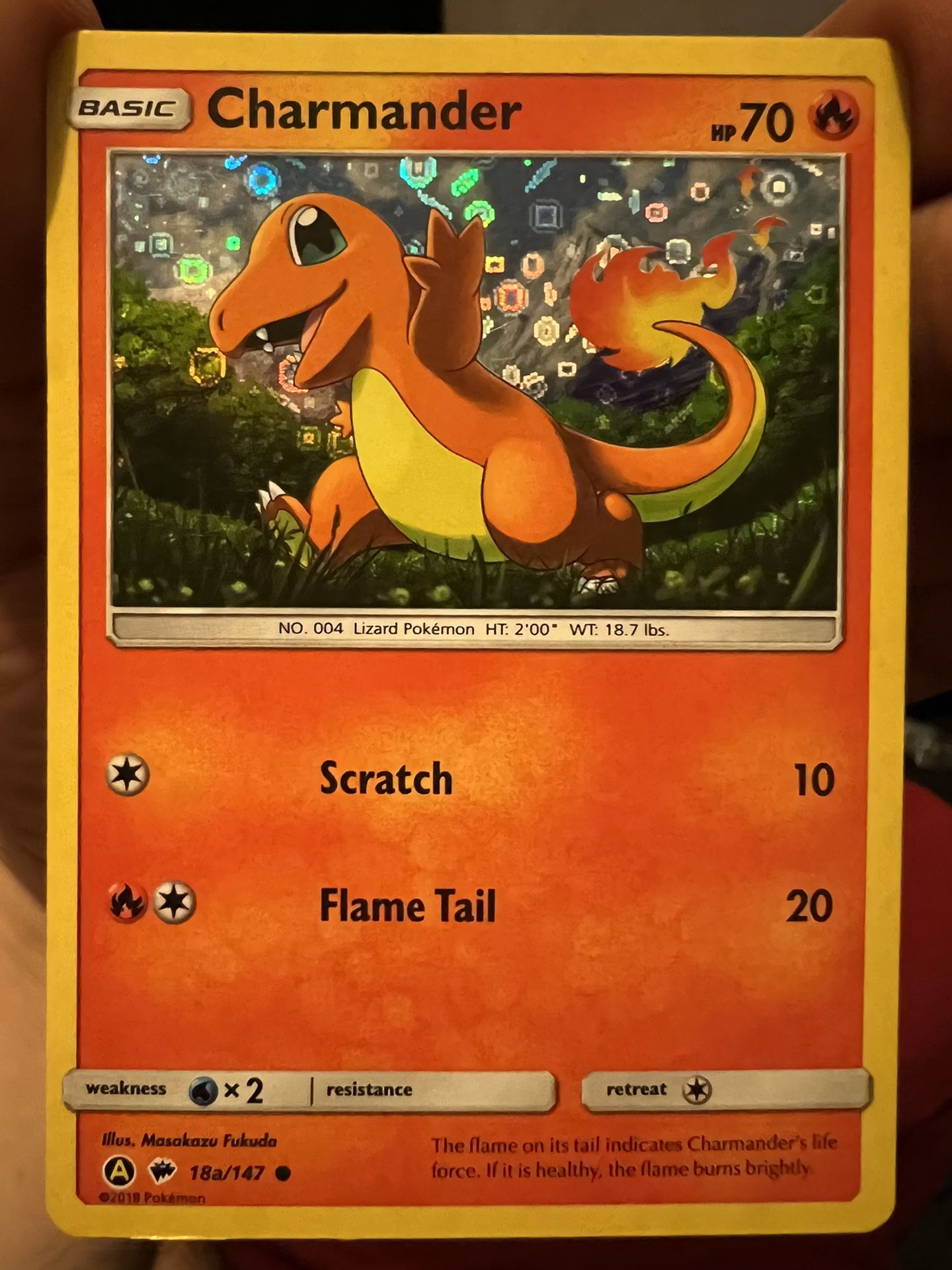 Charmander Pokemon Card