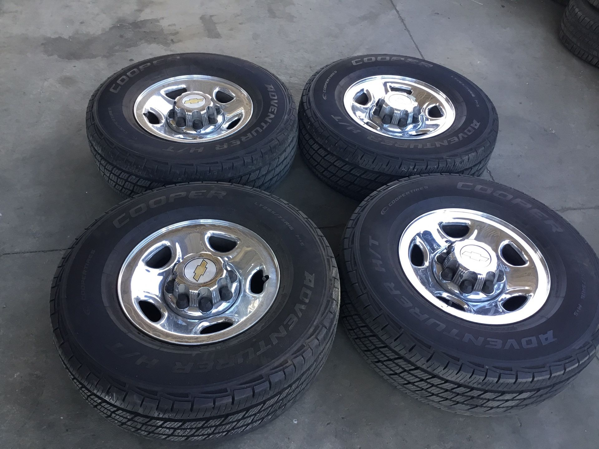 2001 SILVERADO 2500 R16” wheels for Sale in Fontana, CA - OfferUp