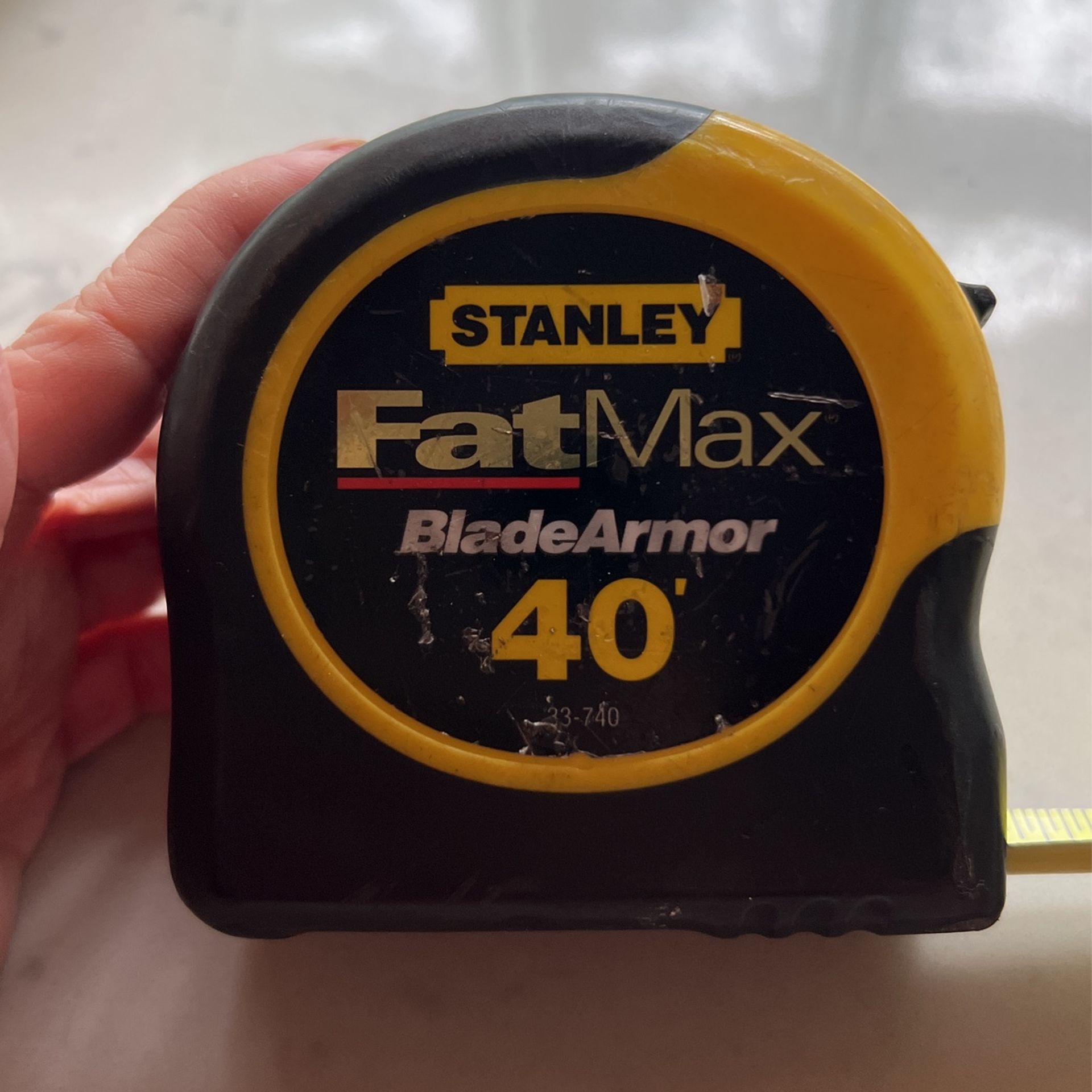 Stanley FatMax Blade Armor tape 40 feet measure working for Sale in Los ...