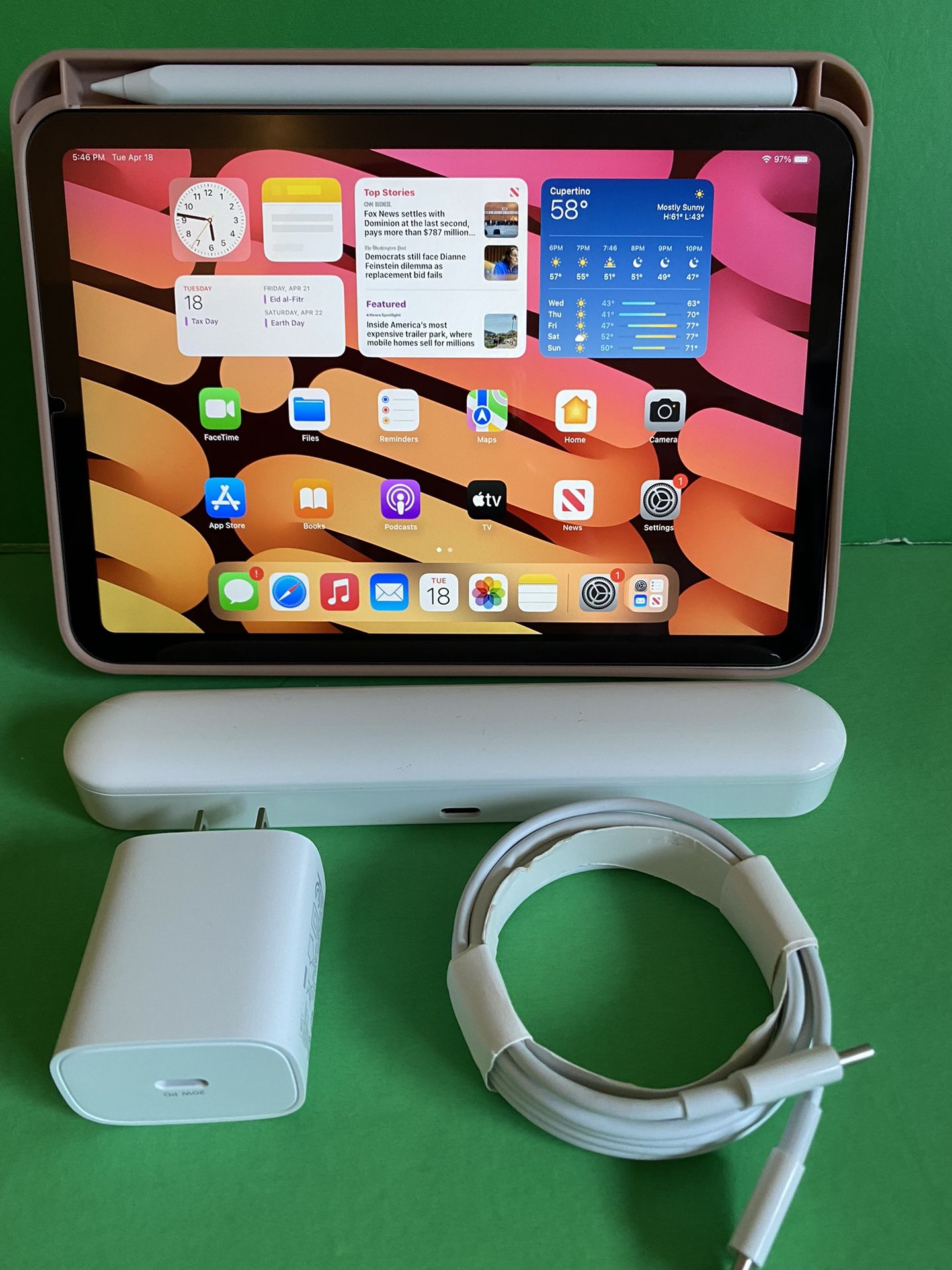 256GB Apple Ipad Mini 6th Generation (Latest Model 2021/ 8.3” Retina ...