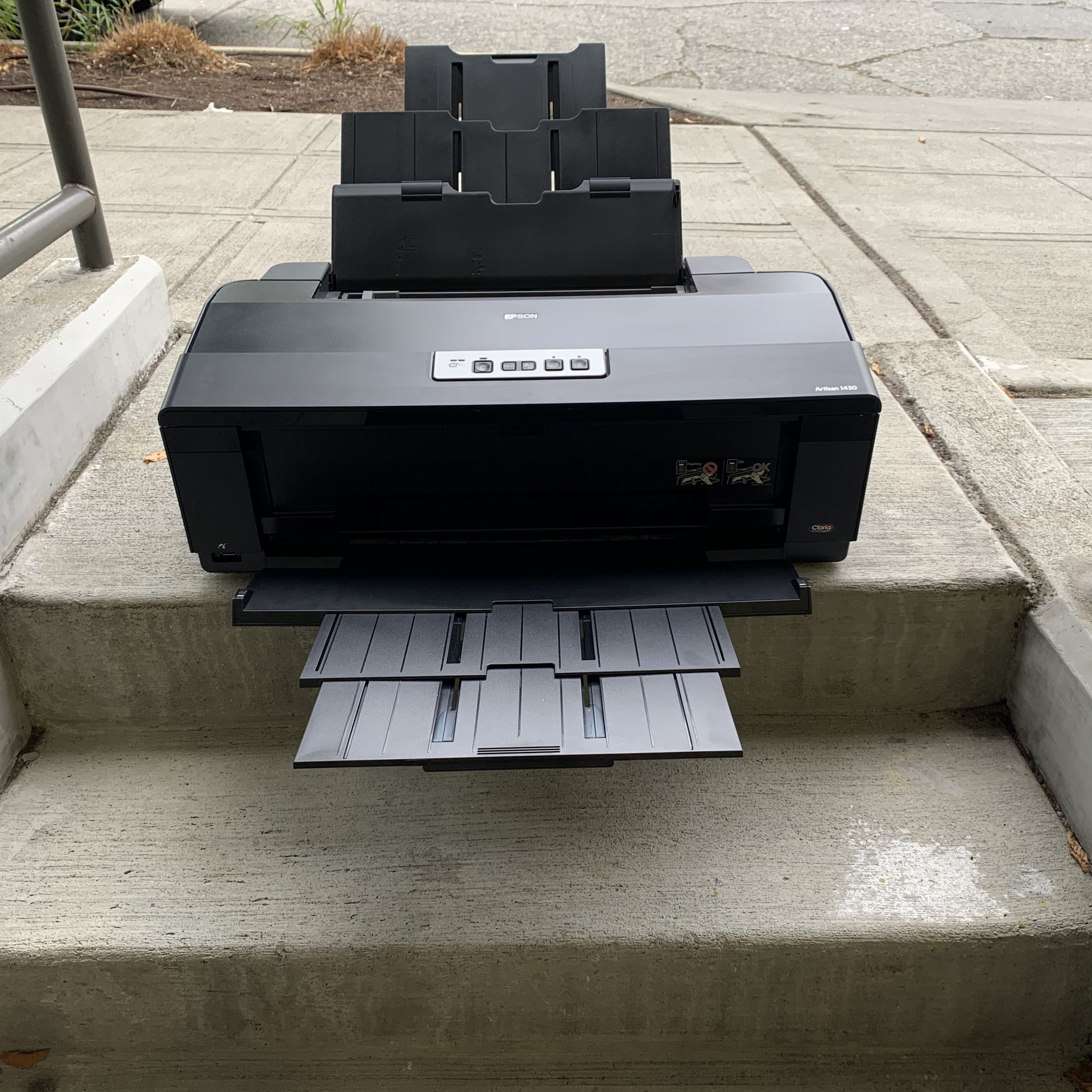 Epson Artisan 1430 Wireless/ Large Format Color Inkjet Photo Printer ...