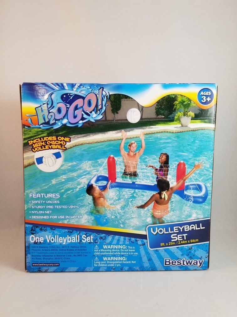 Bestway H20 Go! Pool Volleyball Net & Ball Set for Sale in San ...