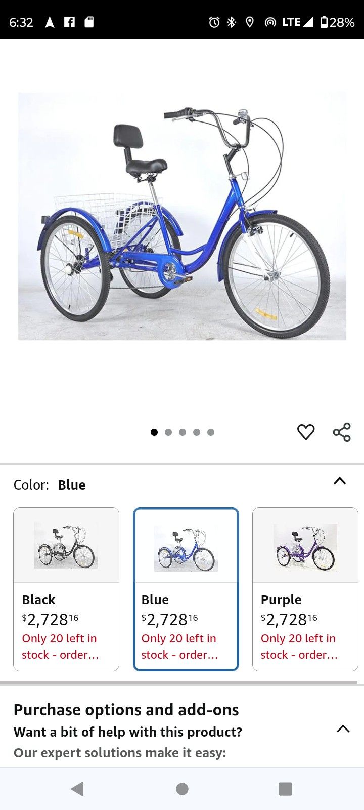 Tricycle Bike In Like New Condition Rides Perfect Bikes & Cycling