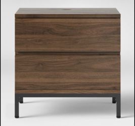 Loring 2 Drawer Nightstand Walnut Project 62 for Sale in Ontario CA OfferUp