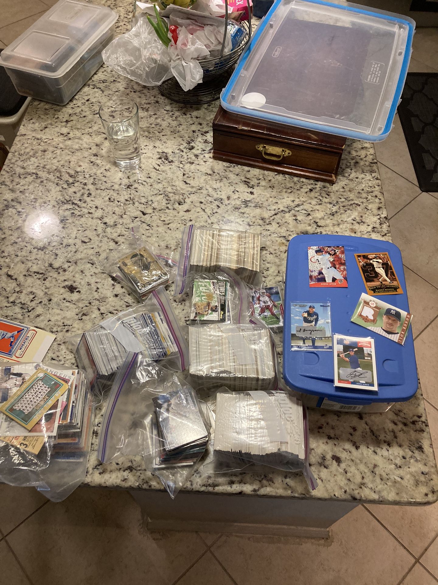 Bulk Baseball Cards (12.4lb) Mostly 90sh And Early 2000s Some 80s for ...