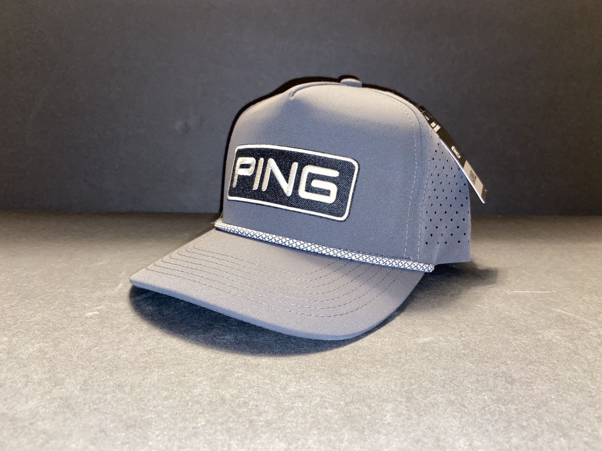 New Ping Tour Vented 804 Kamel Grey/White Adjustable Snapback Hat for Sale in El Paso, TX - OfferUp