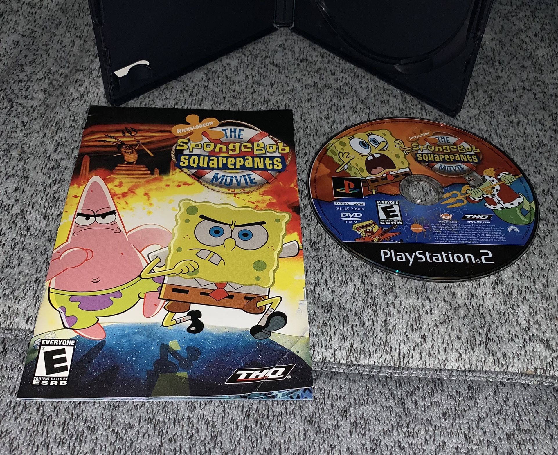 Spongebob Squarepants Movie Game Ps2