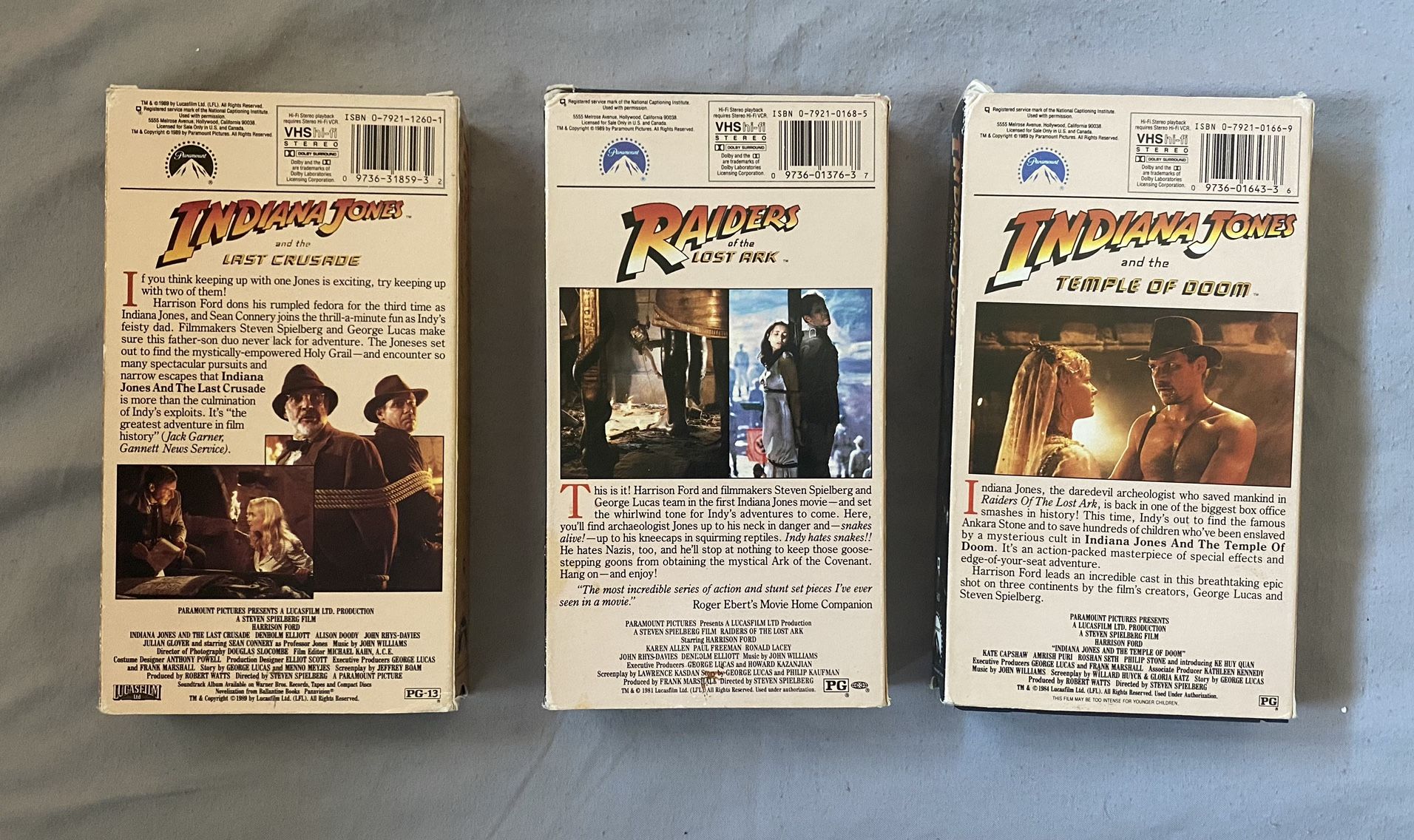 Paramount Vhs The Adventures