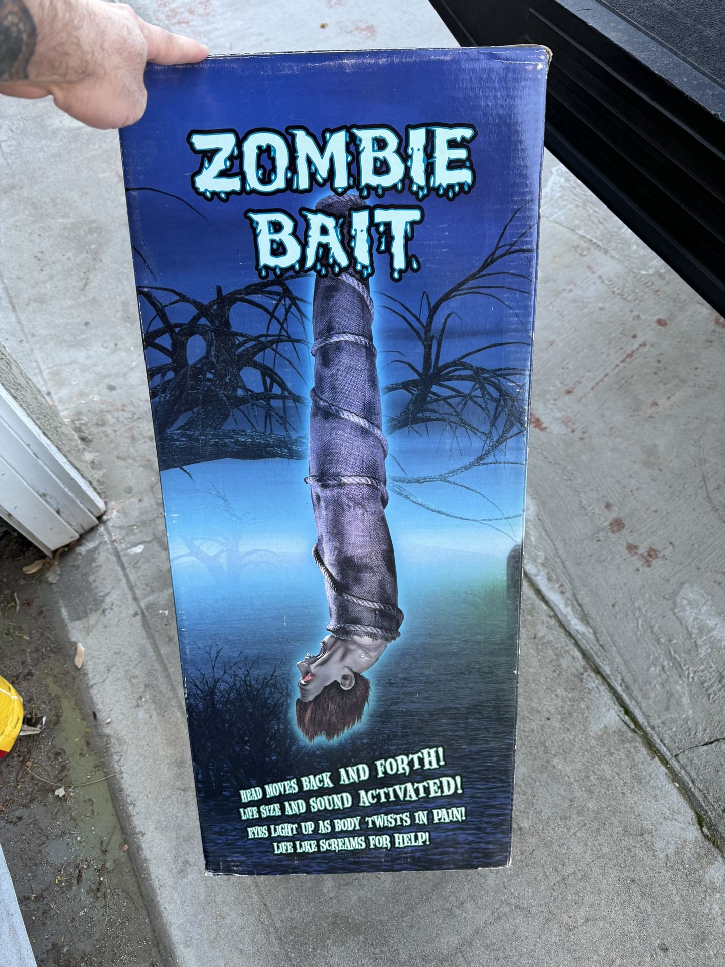 Zombie Bait Spirit Halloween 2011 Working Prop Gemmy rare animatronic ...