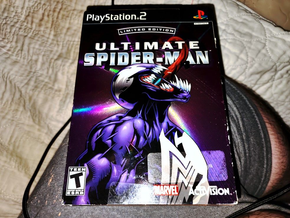 Ultimate Spider-Man Venom Limited Edition SEALED Sony PS2 for Sale in ...