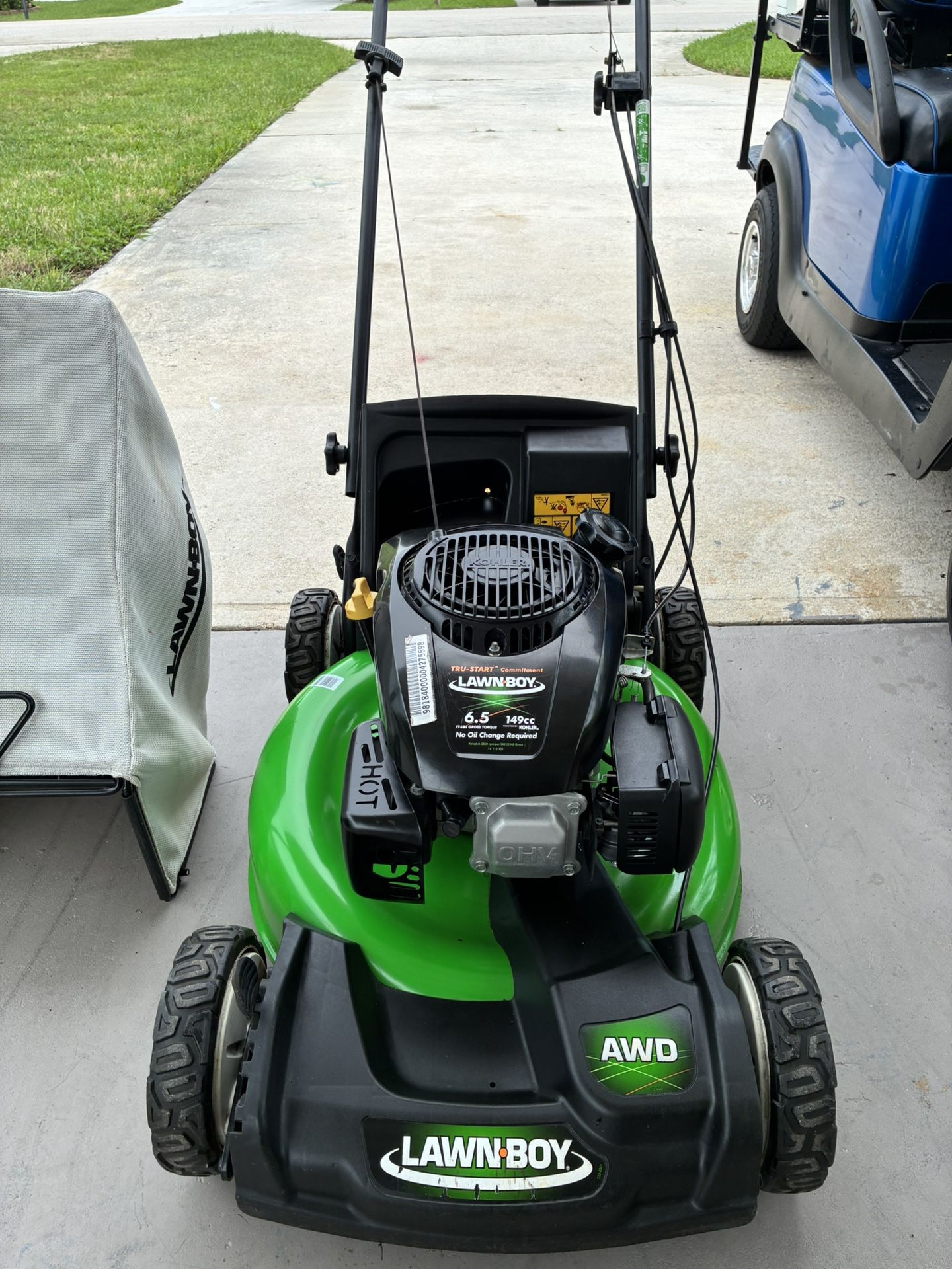 Lawn Mower Self Propelled AWD Like New High End Mower for Sale in West ...