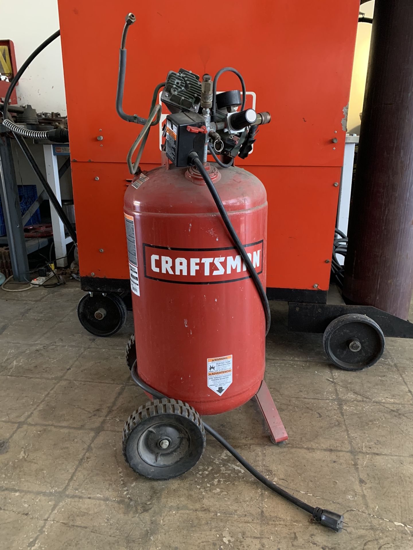 Craftsman Air Compressor 150psi 3.5 HP 15 gallon purchased brand new by ...