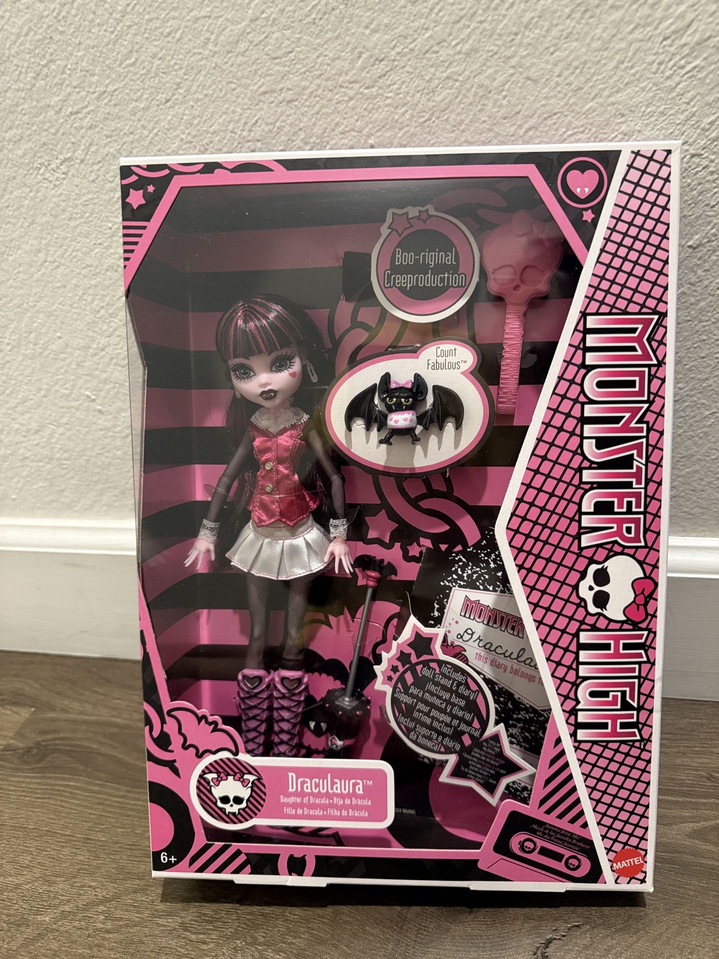 Monster High Reproduction Doll Draculaura 2024 *BRAND NEW* for Sale in ...