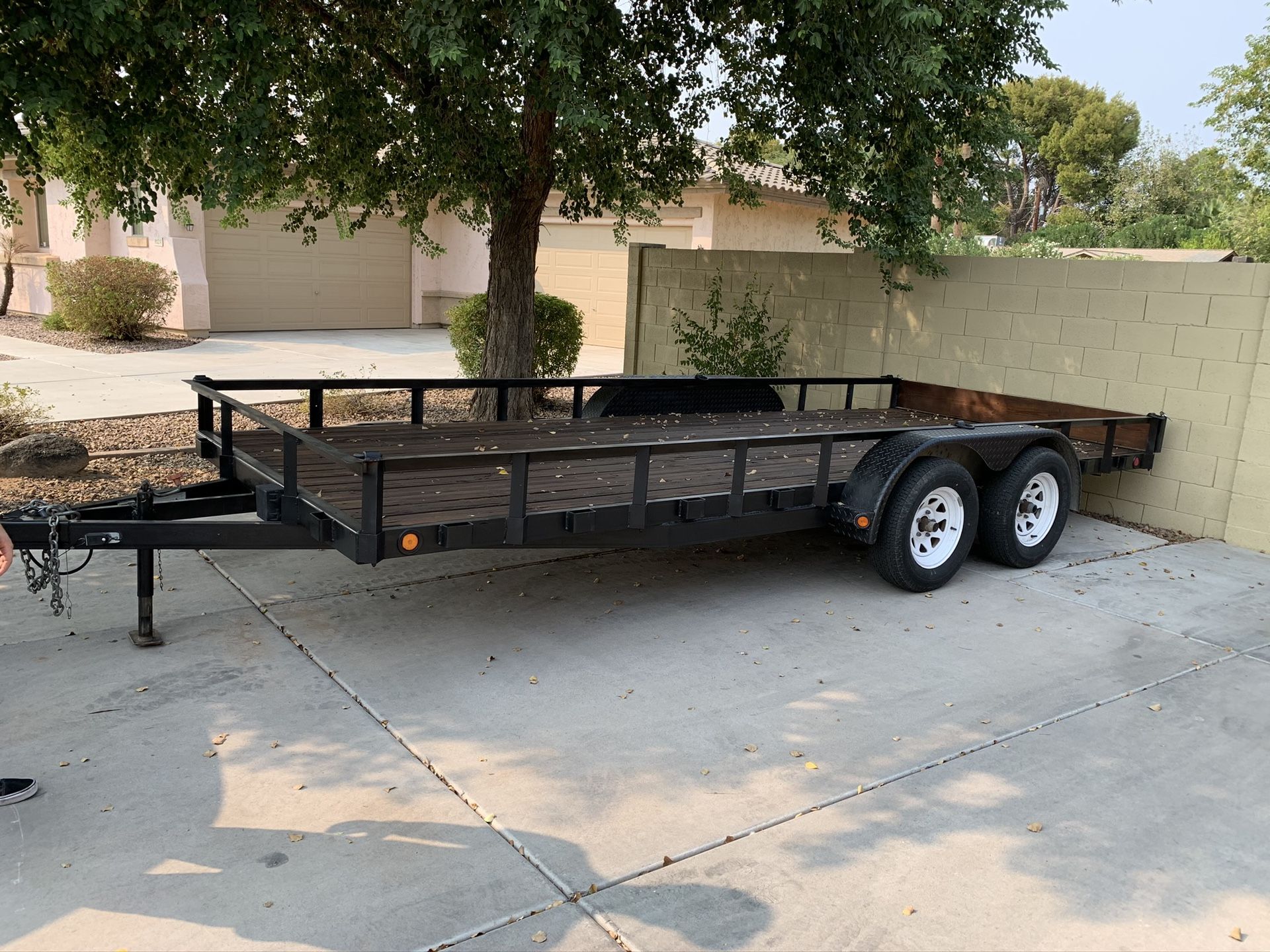 Selling my18 foot trailer. Great for hauling razors, sand rails and ...