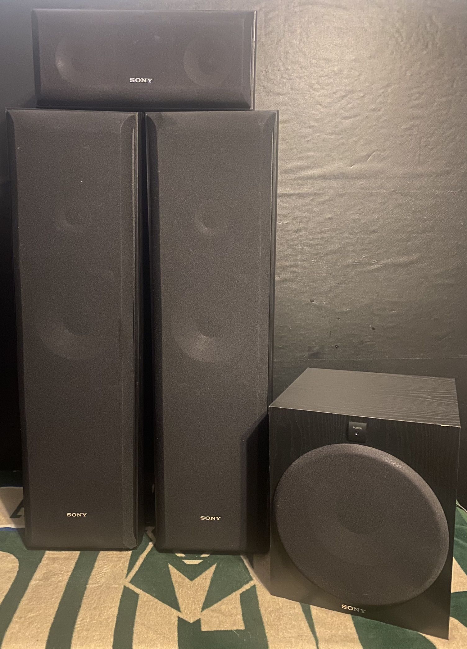 Sony Floor Standing Speakers