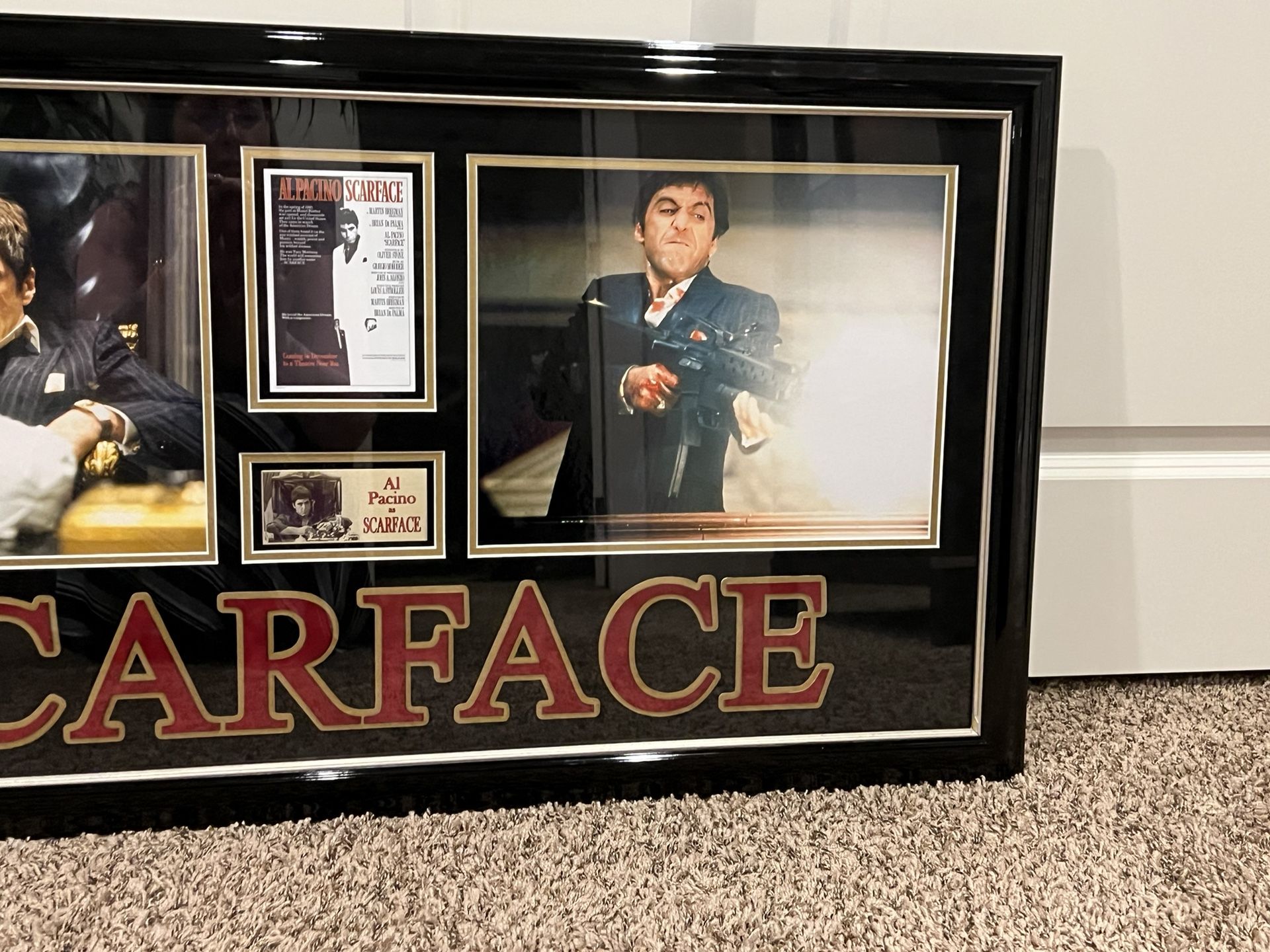 Autographed Al Pacino Scarface Framed Poster Collage for Sale in Bonney ...