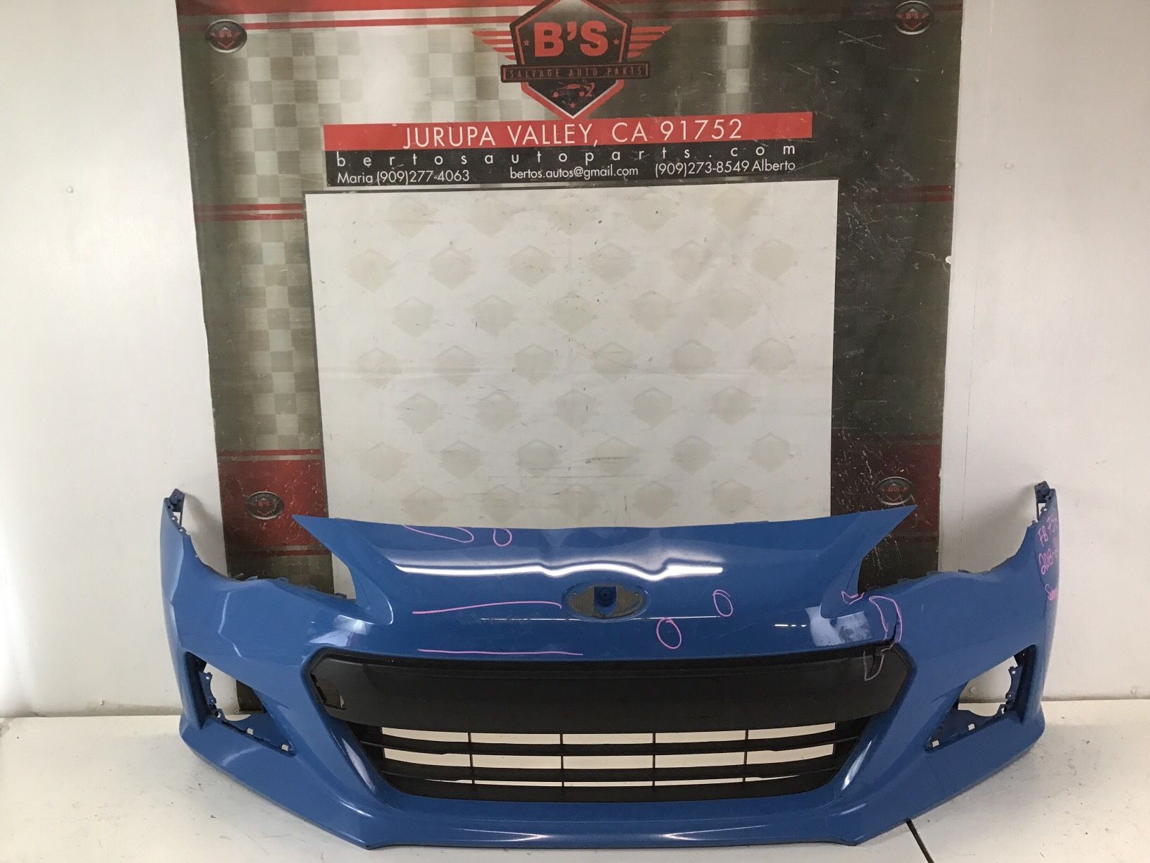 2013-2017 Subaru BRZ Front Bumper FB758 for Sale in Jurupa Valley, CA ...