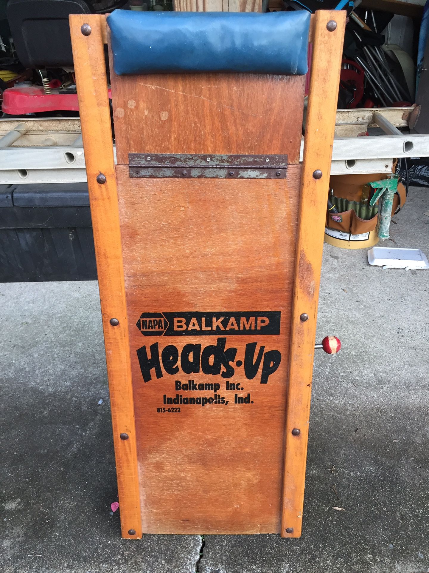 Vintage NAPA Heads-Up mechanic's creeper Balkamp Classic for Sale in ...