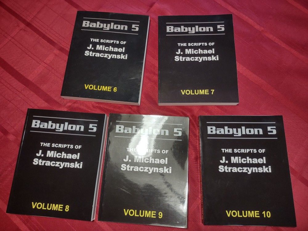 Babylon 5 Full Set Of Near Mint Script Books (Rare) for Sale in Seattle ...