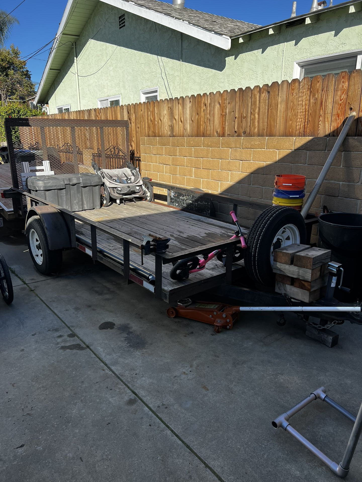 2004 Aztec Utility Trailer for Sale in Bellflower, CA - OfferUp