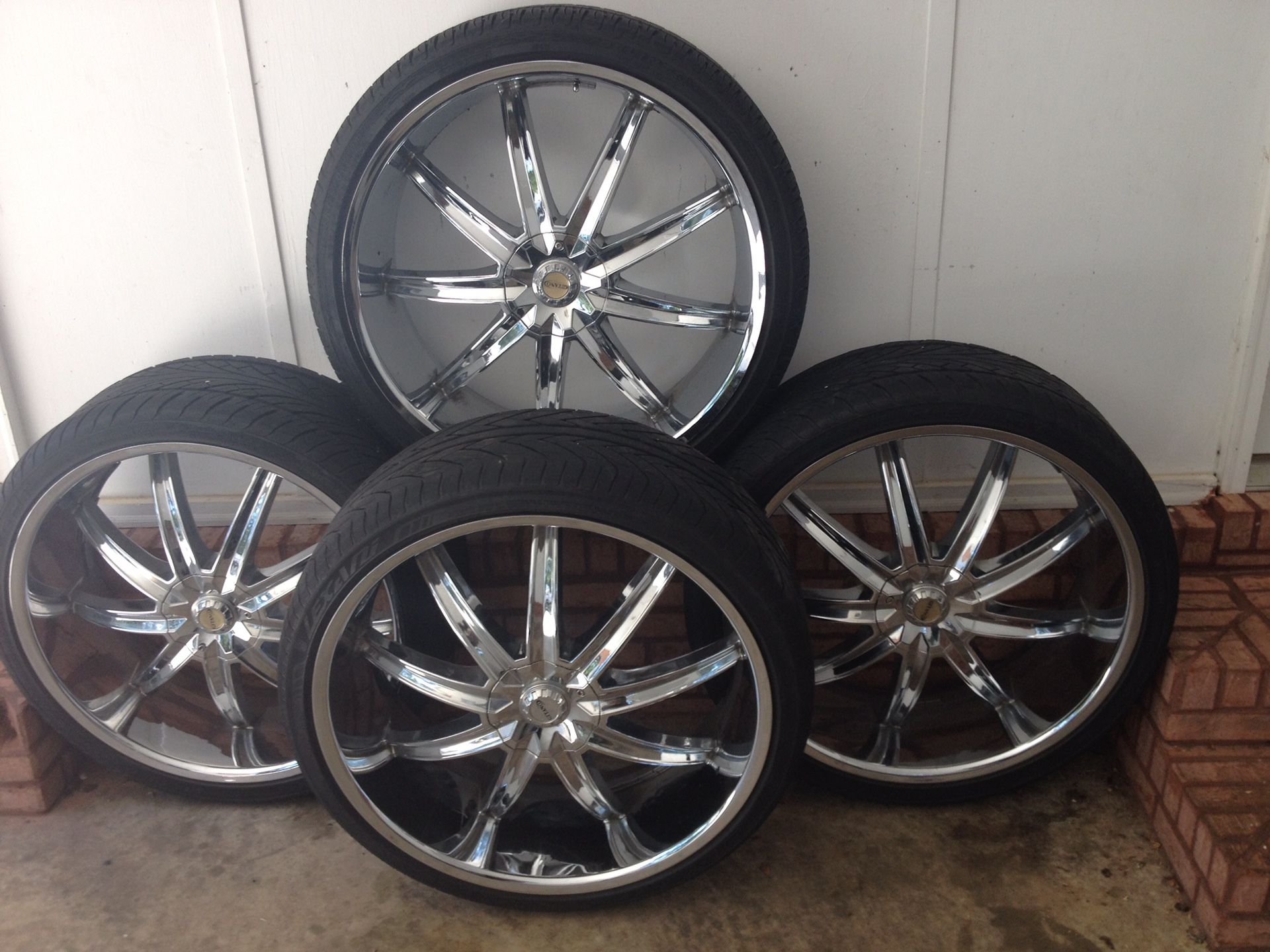 26” Gitano rims 6 lugs with tires $1500 or obo for Sale in Centerville ...
