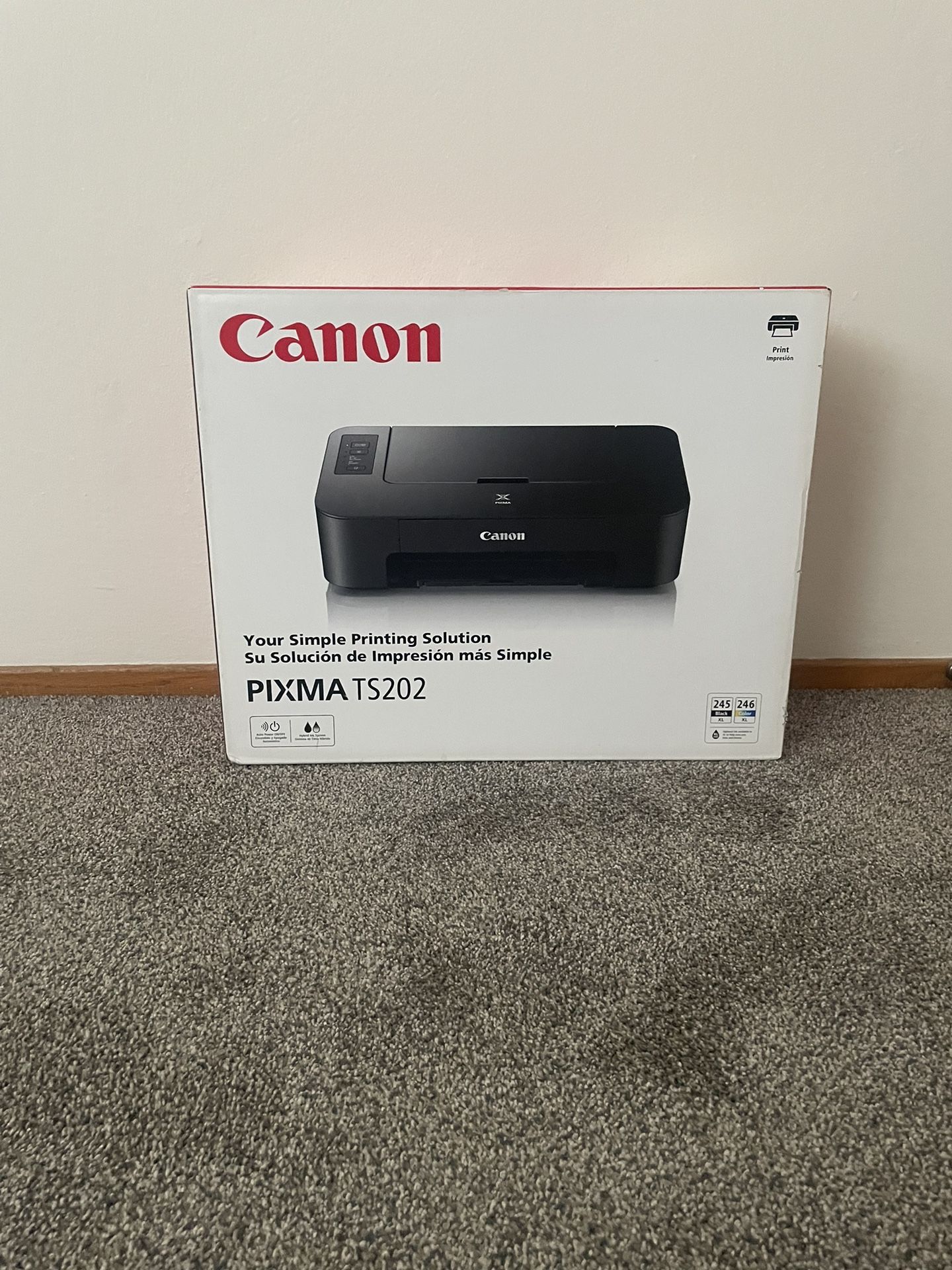 Canon Pixma Ts202 With Ink Computers Accessories