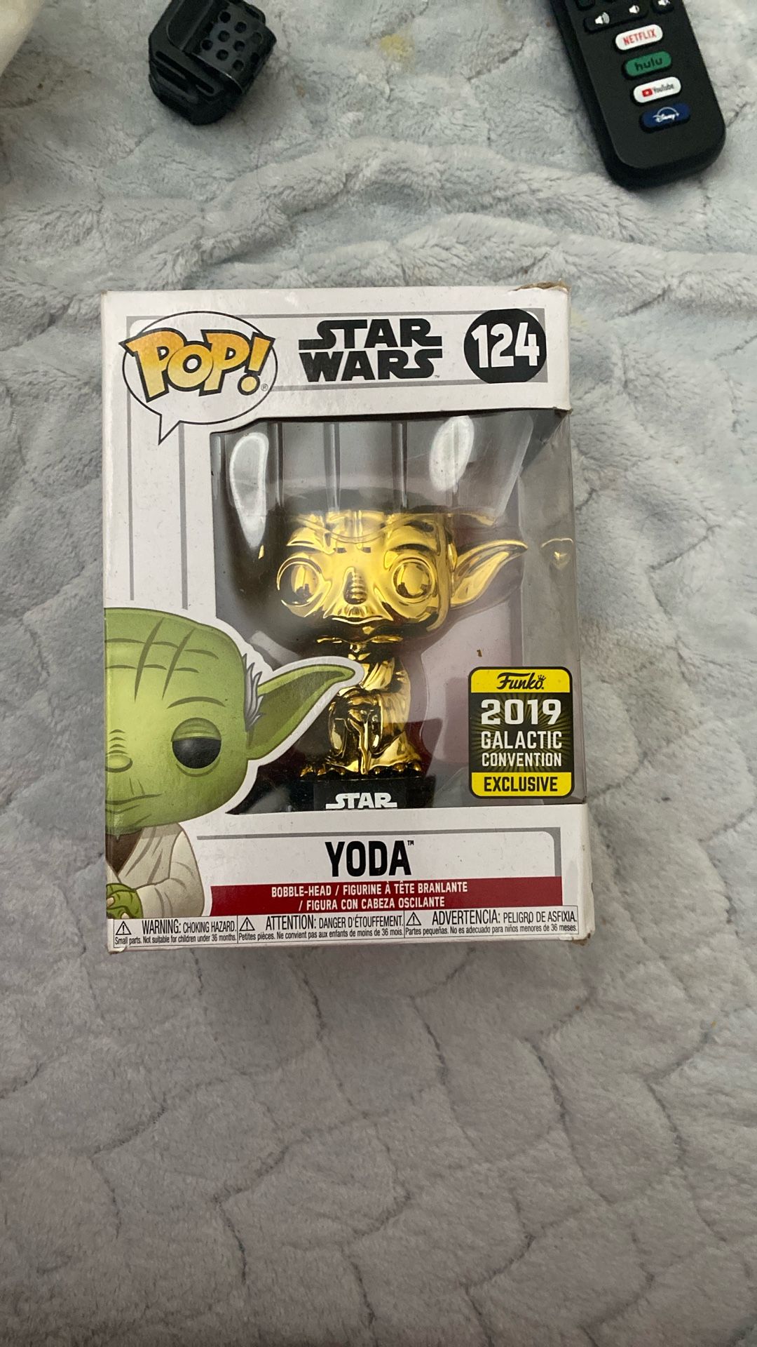 Star Wars Pops #124 Golden Yoda Good Condition $25 OBO for Sale in San ...
