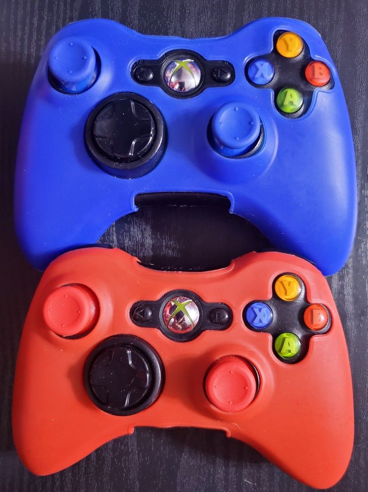 Xbox 360 Blue Custom Controllers