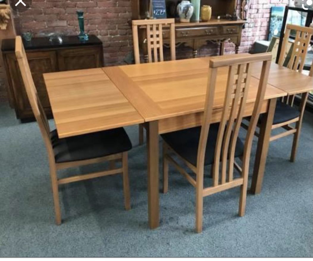 Dinex Alfa Scandinavian design 8 Dining chairs for Sale in Huntington ...