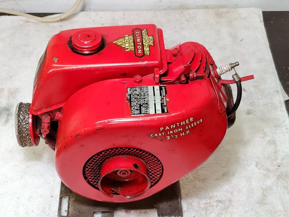 Vintage Clinton Panther A400 engine go kart mini bike go-kart for Sale ...