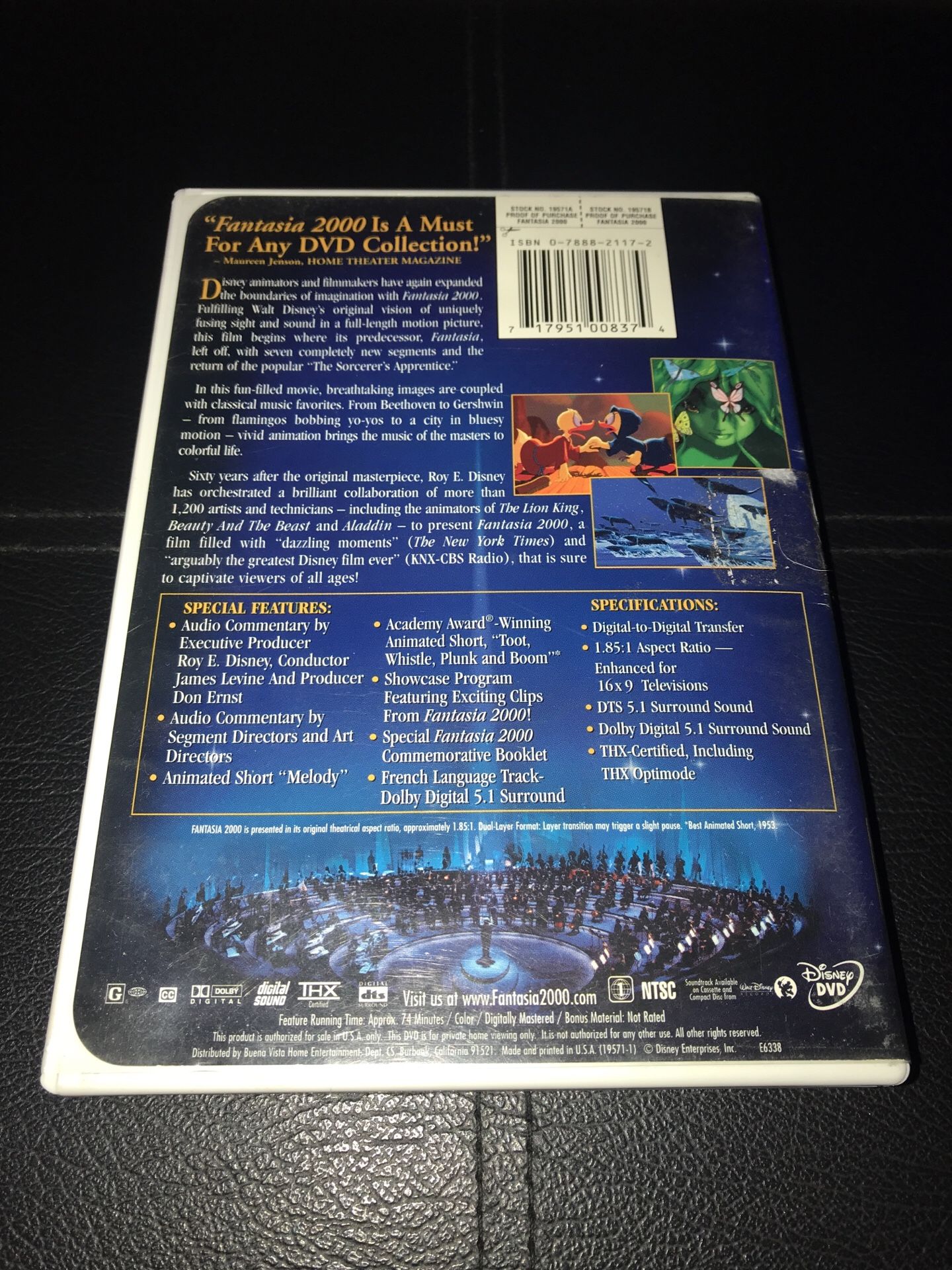 Fantasia 2000 Dvd Cover
