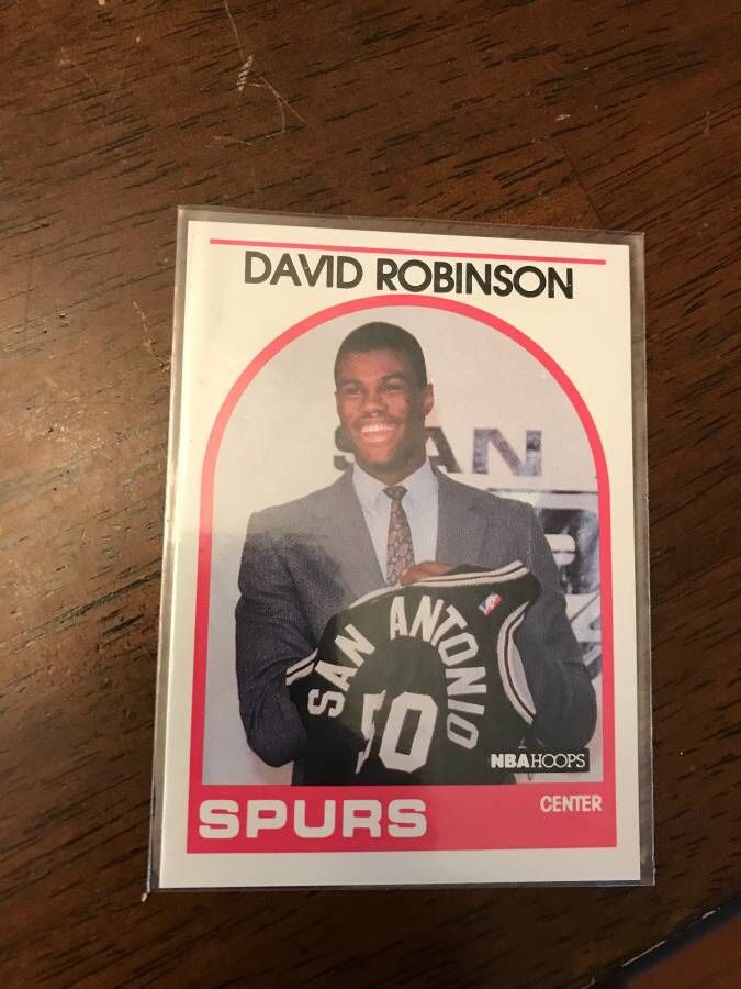 1989 Hoops David Robinson Rookie Basketball Card for Sale in Cumberland ...