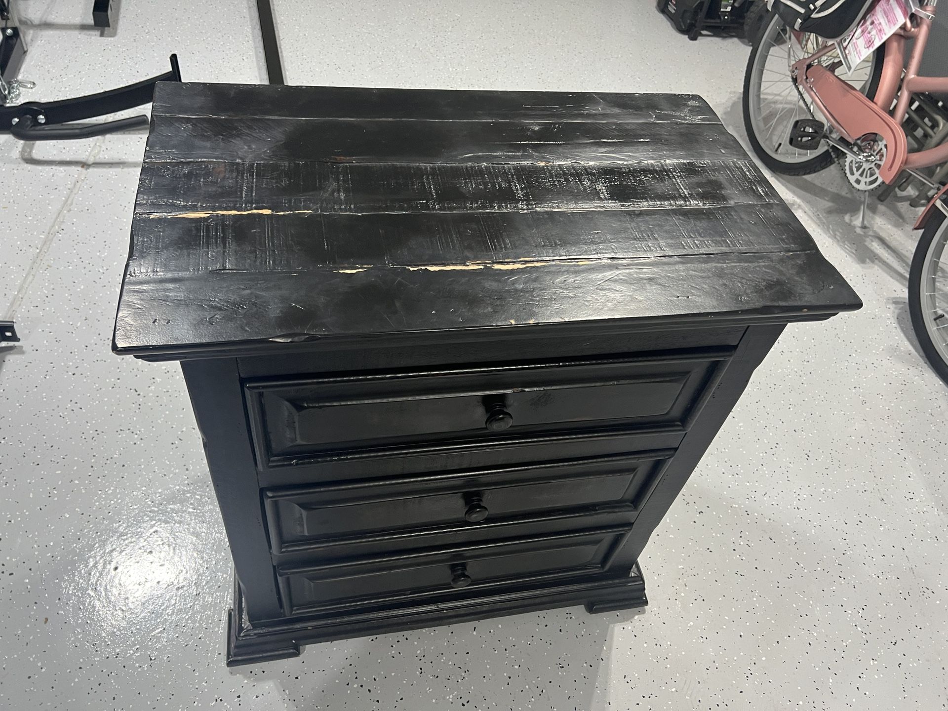 Black Rustic Night Stand for Sale in Scottsdale, AZ - OfferUp