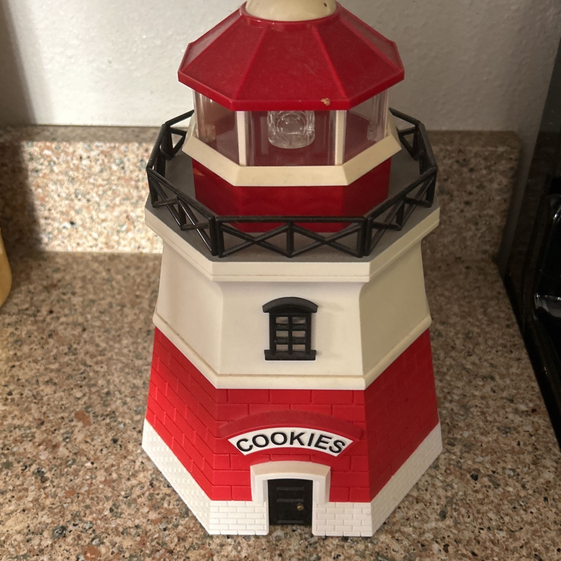 The Original Lighthouse Cookie Jar 1999 Light Ship Horn Tested T28 for ...