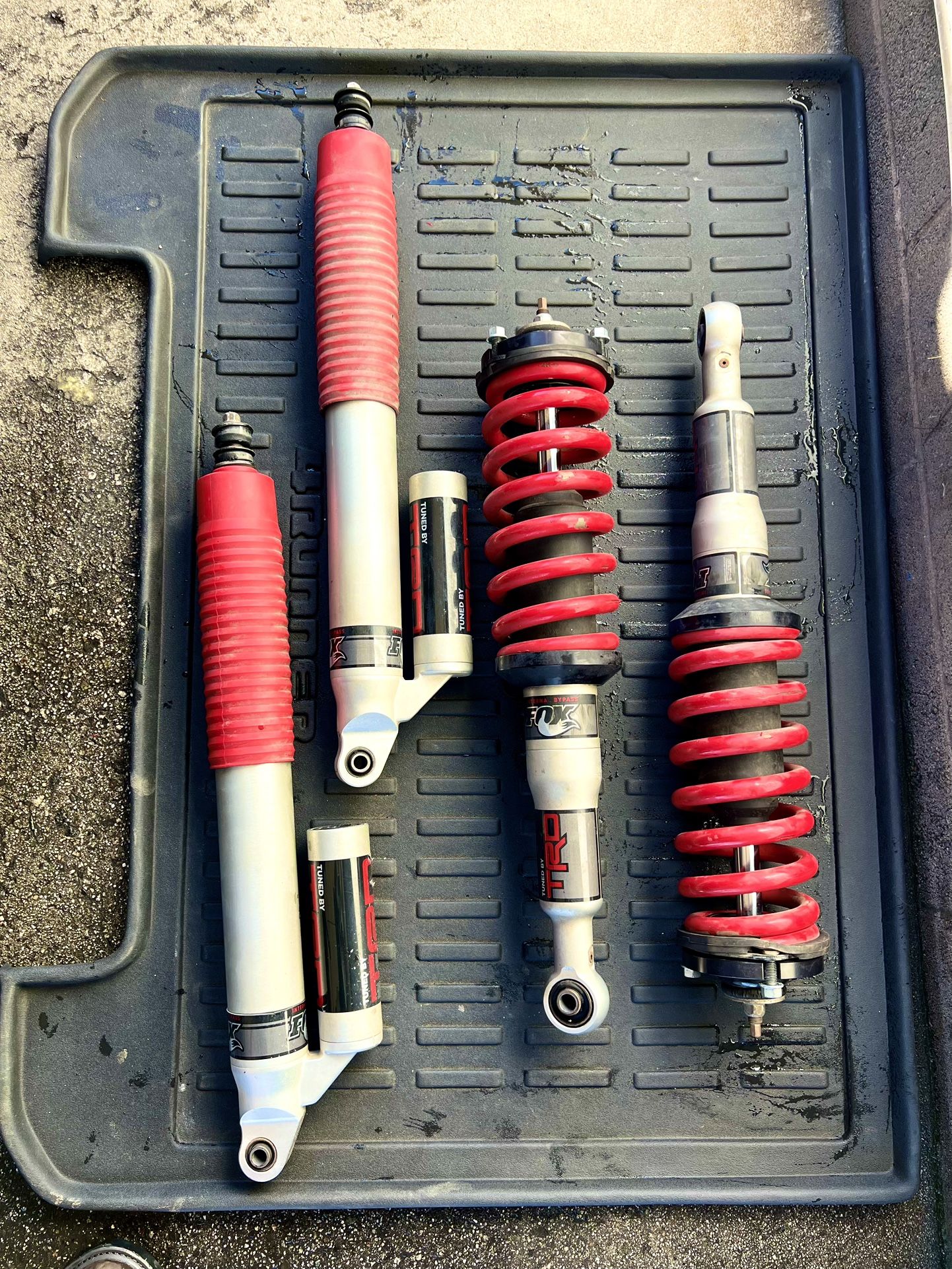 Genuine OEM Toyota Tacoma TRD PRO FOX Suspension Kit + Westcott Designs ...