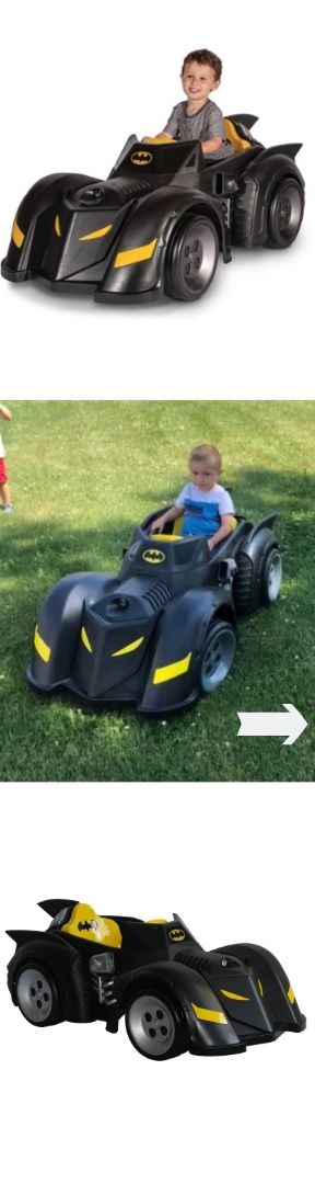NEW Batman Kids Ride On Batmobile Car Battery Powered Vehicle Toy ...
